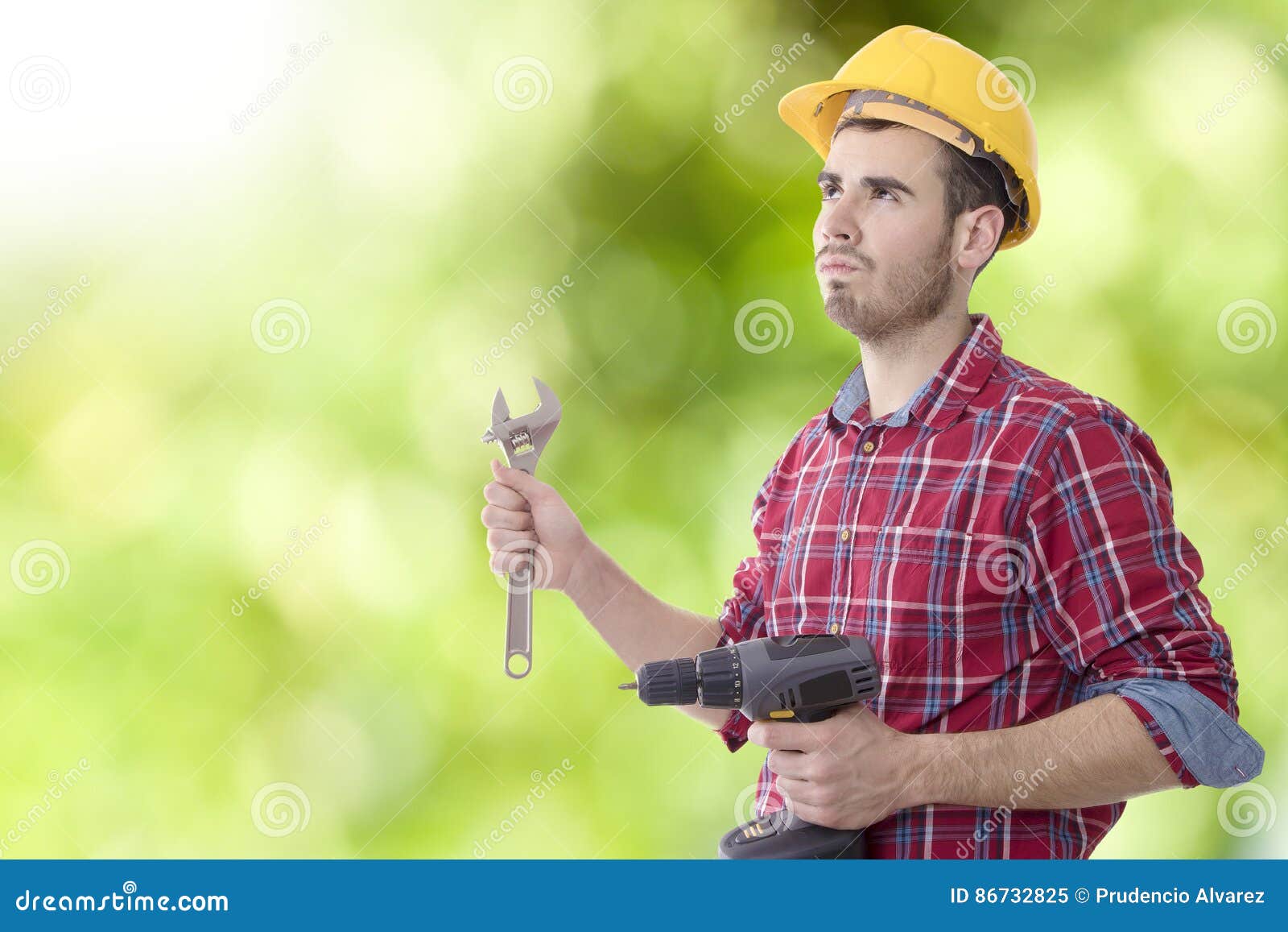 Builder construction man stock image. Image of bricklayer - 86732825