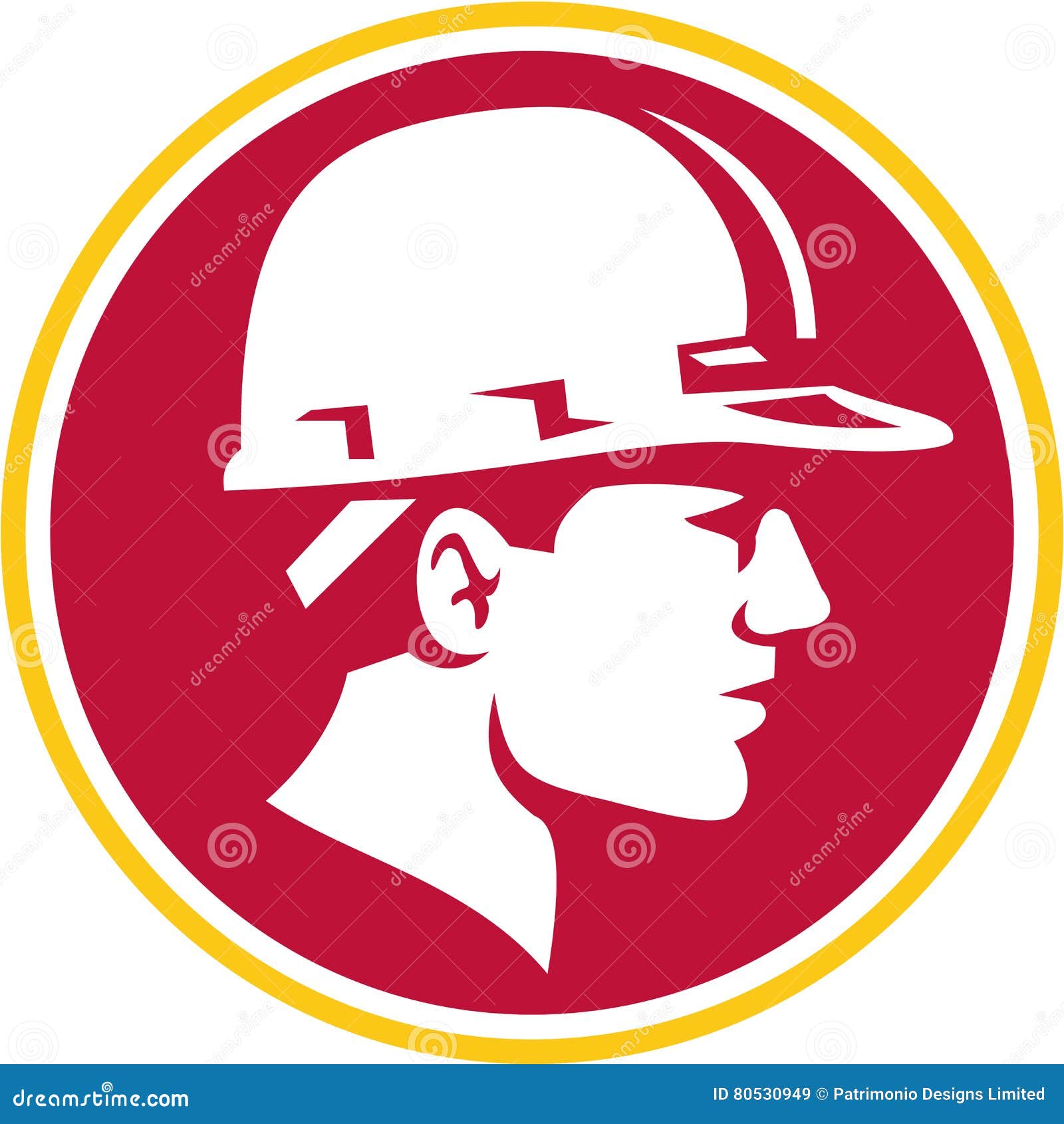 Builder Man Side View Construction Worker Labor Force, Contractor ...