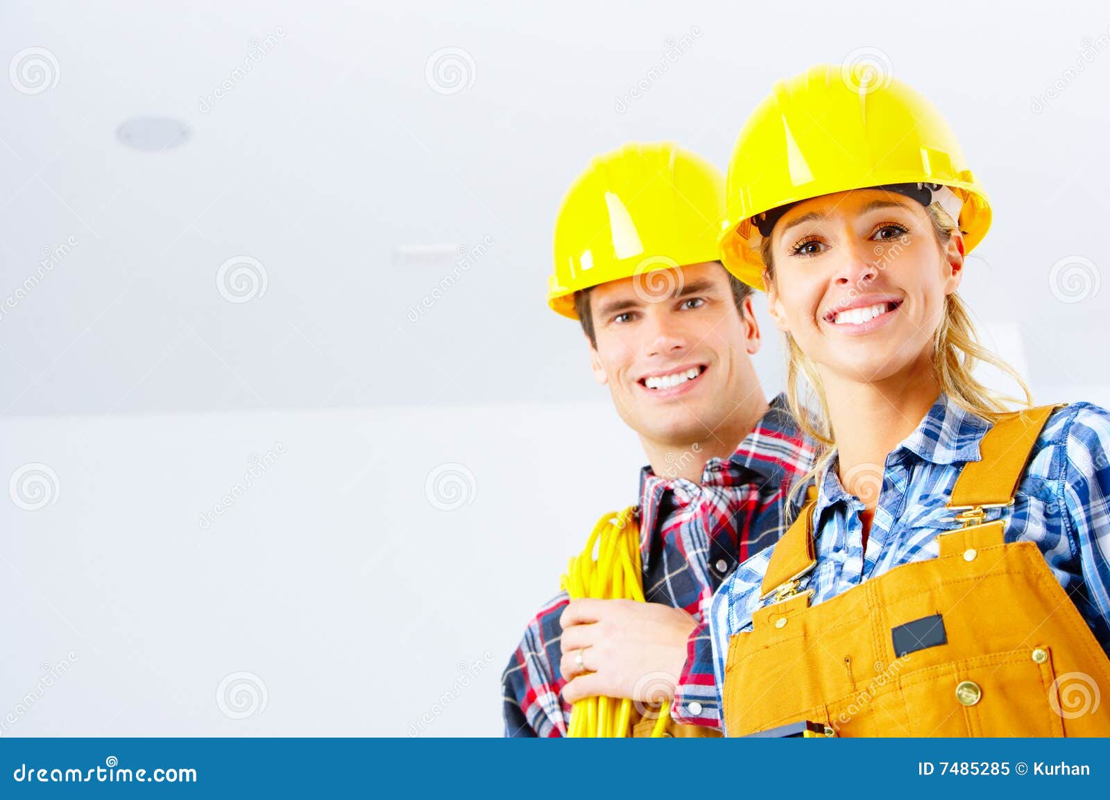 Builder people stock image. Image of contractor, industrial - 7485285