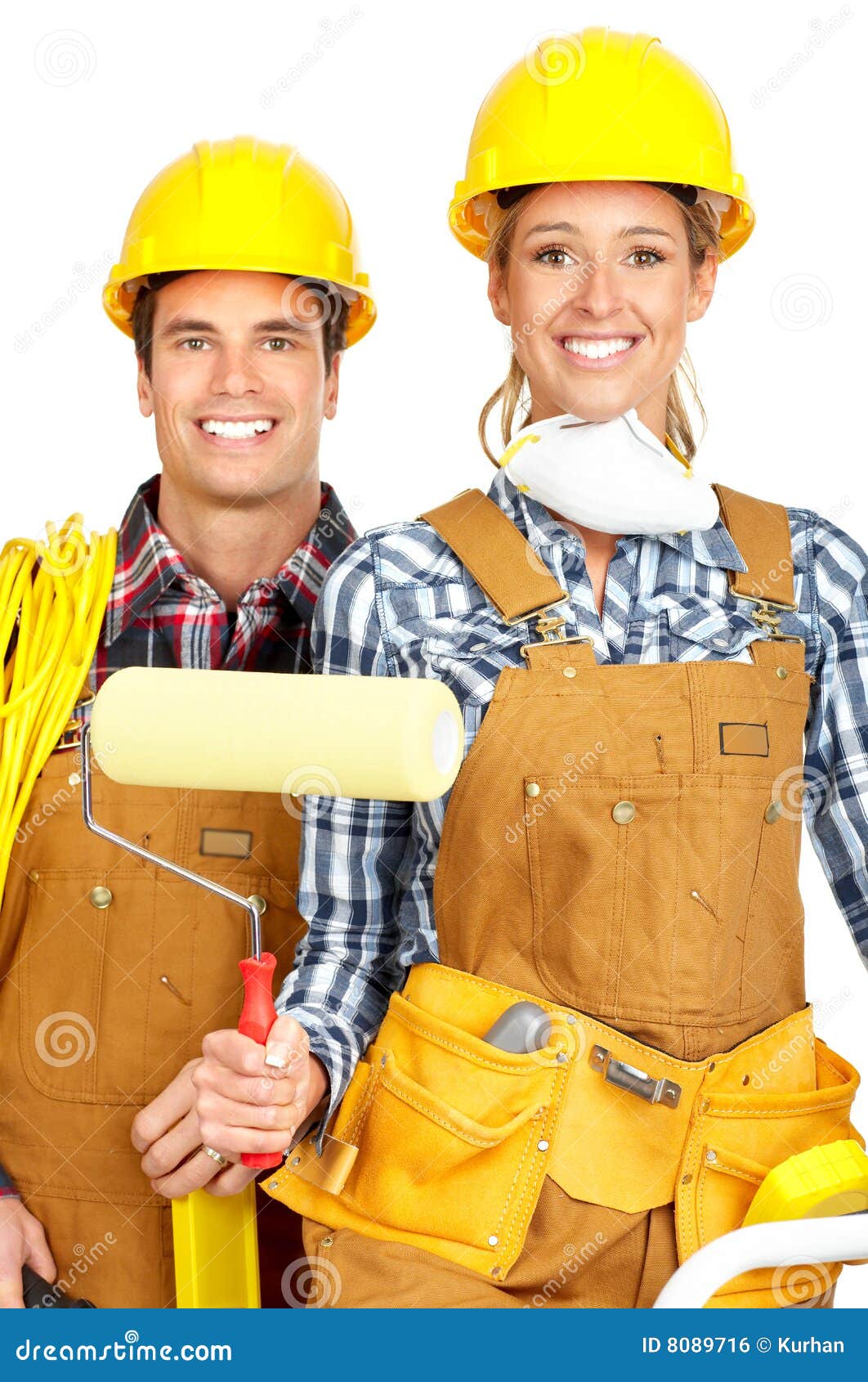 Builder people stock photo. Image of contractor, cable - 8089716