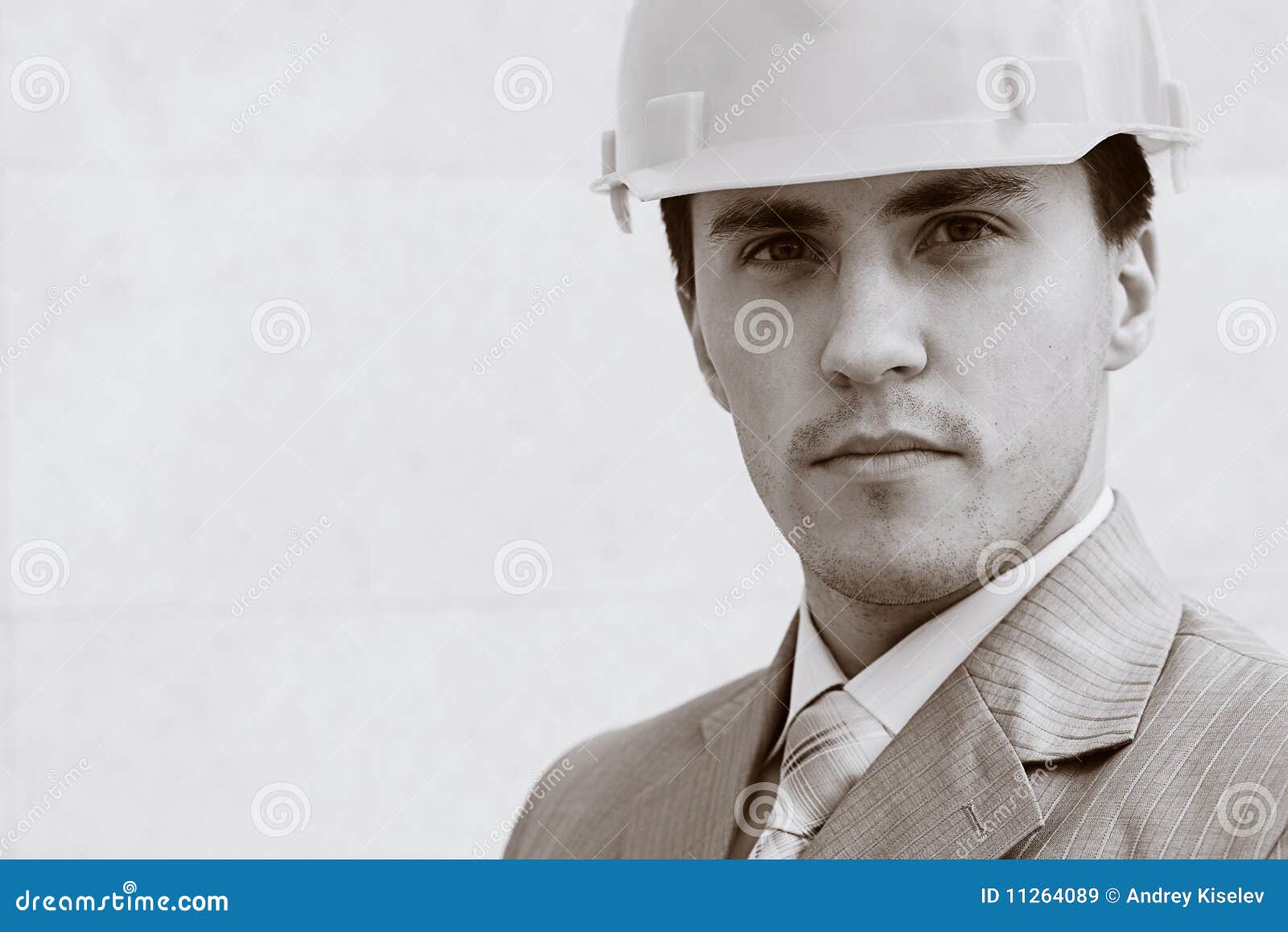 Builder portrait stock image. Image of business, career - 11264089