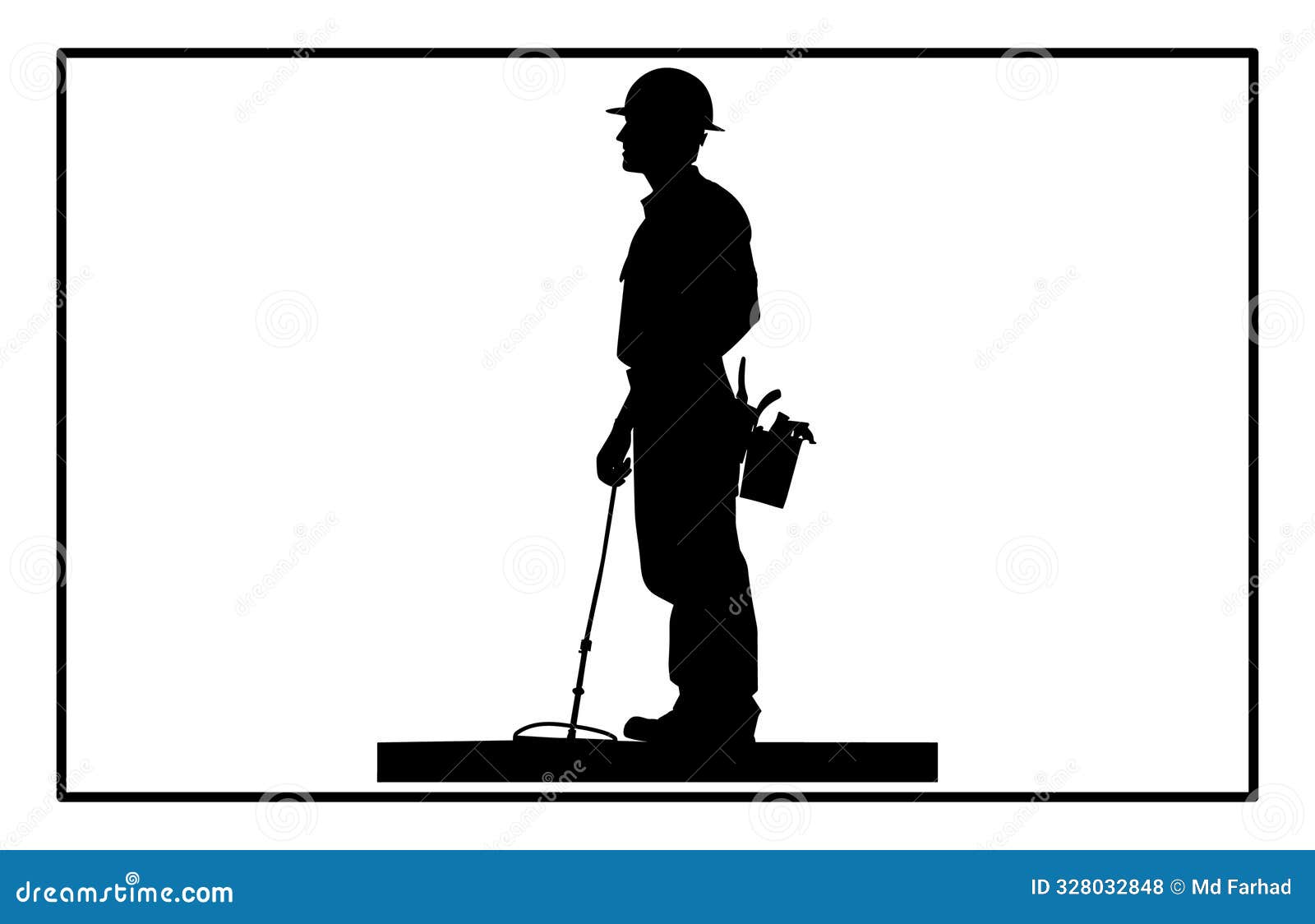 Builder Silhouette - Construction Worker Icon and Clipart Illustration ...