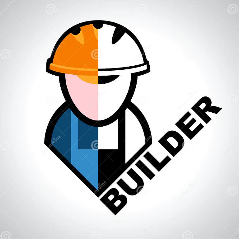 Builder symbol stock vector. Illustration of architecture - 62078026