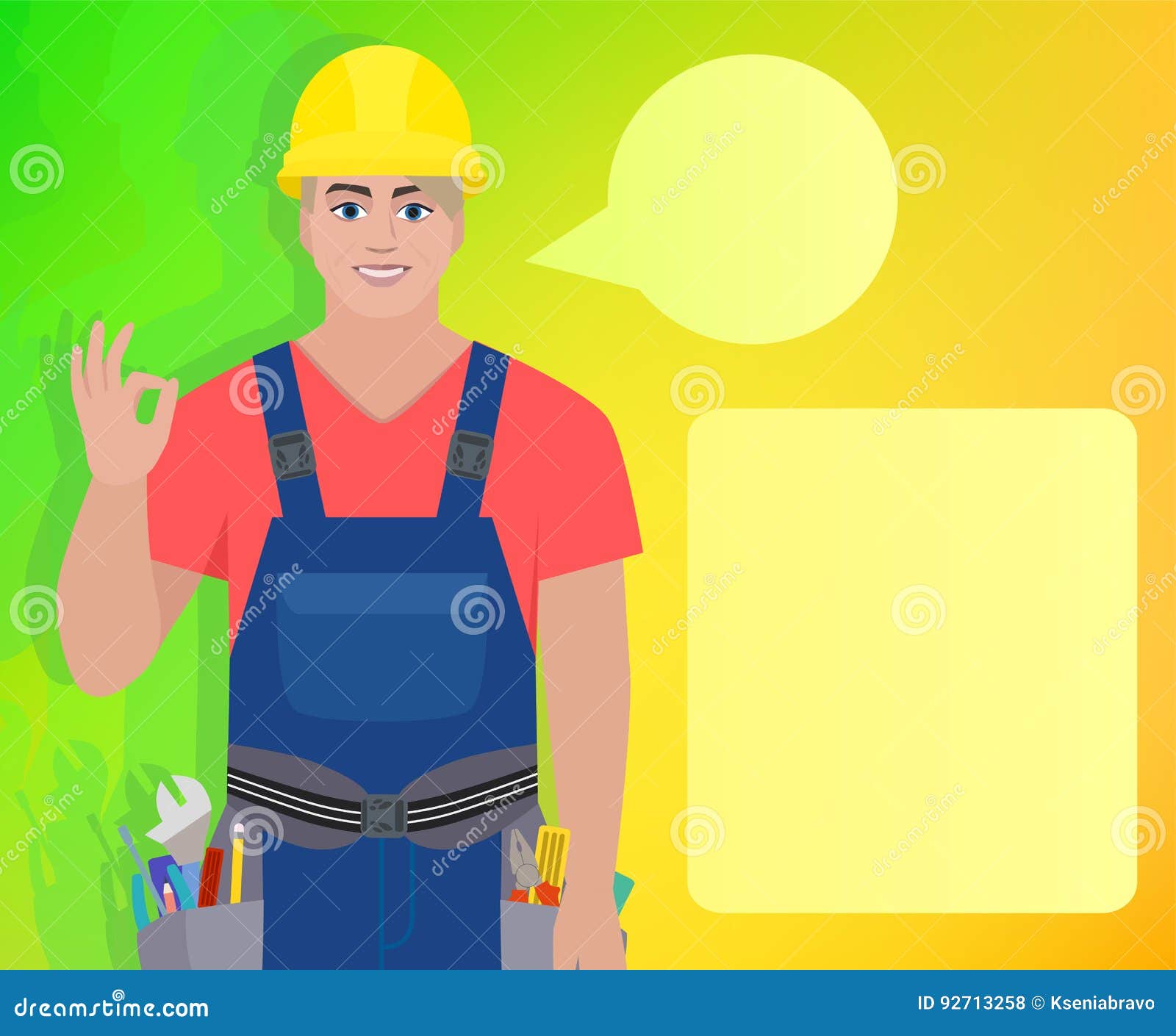 Web Banner For Car Repair, Roadside Assistance Or Towing Service With ...