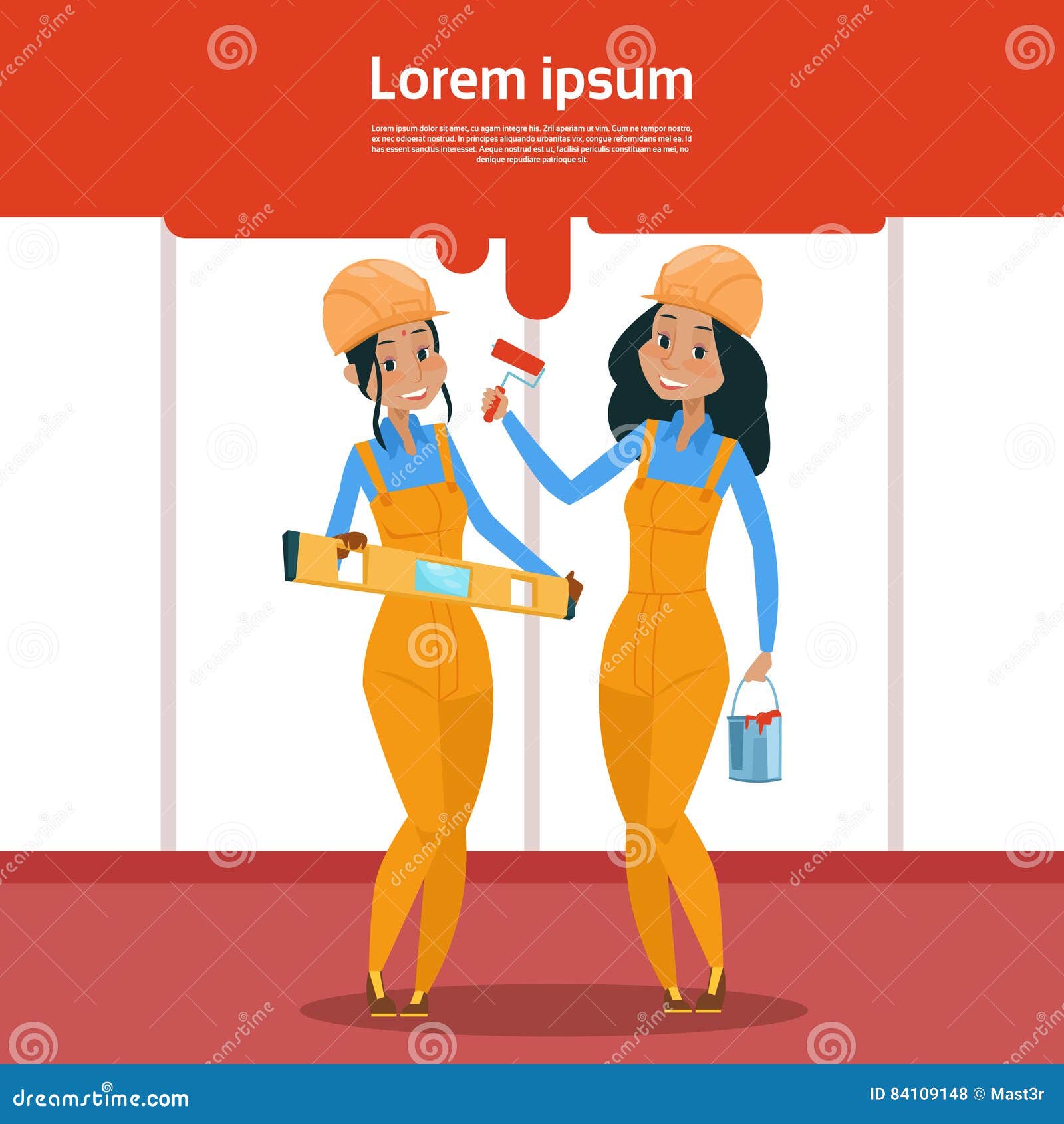 Woman Construction Worker Icon - Vector Person Profile Avatar ...