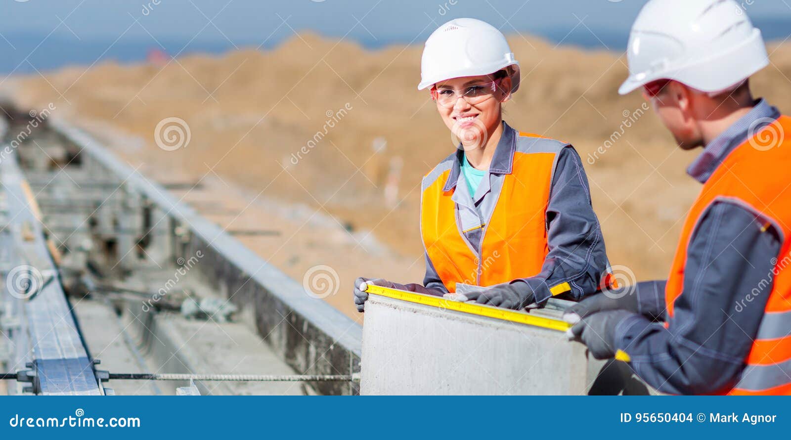 The Builder During His Work Fell Ill With His Heart. Industrial ...