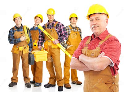 Builders stock photo. Image of builder, electrician, engineer - 10799326