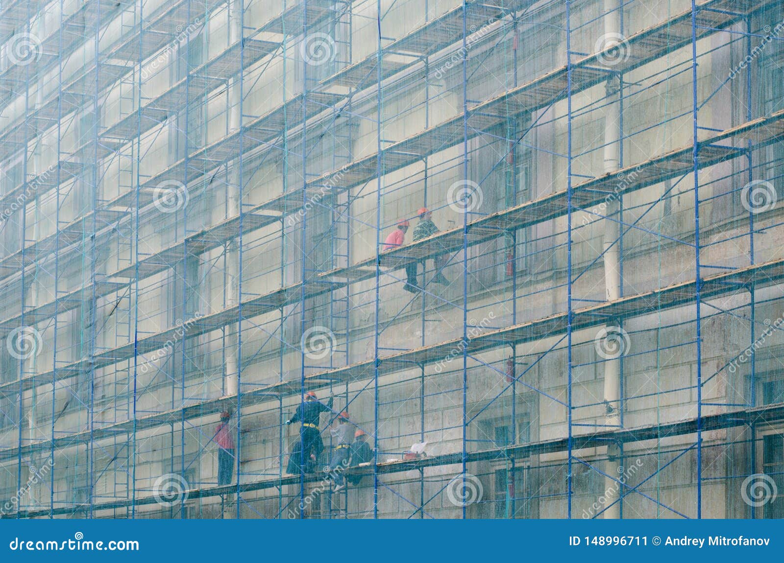 Scaffolding Of Repair Ancient Pagoda In Construction Site,scaffold For ...