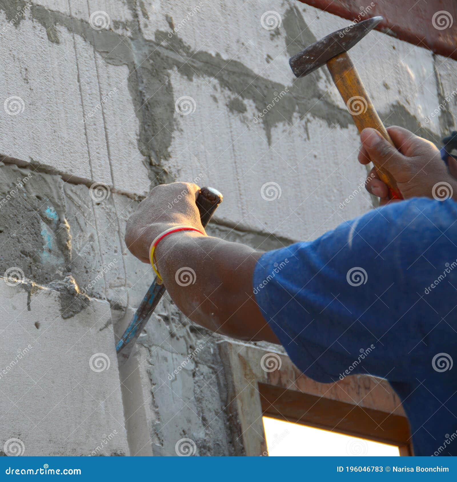 Construction stock image. Image of demolition, isolated - 196046783