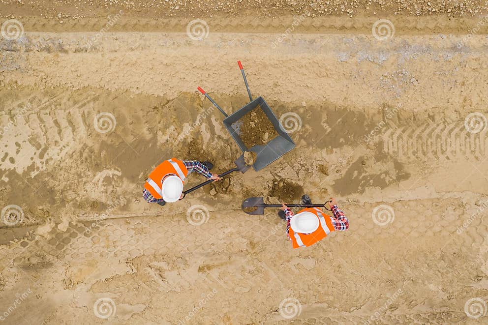 Builders at work stock photo. Image of professional - 230748924