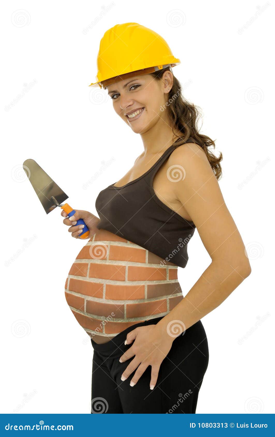 Buildind a strong future stock image. Image of anticipation - 10803313