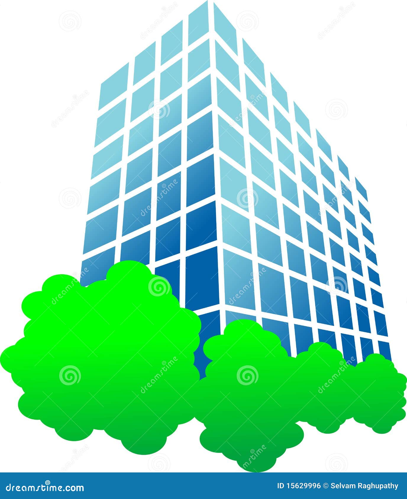 Building stock vector. Illustration of structure, corporate - 15629996