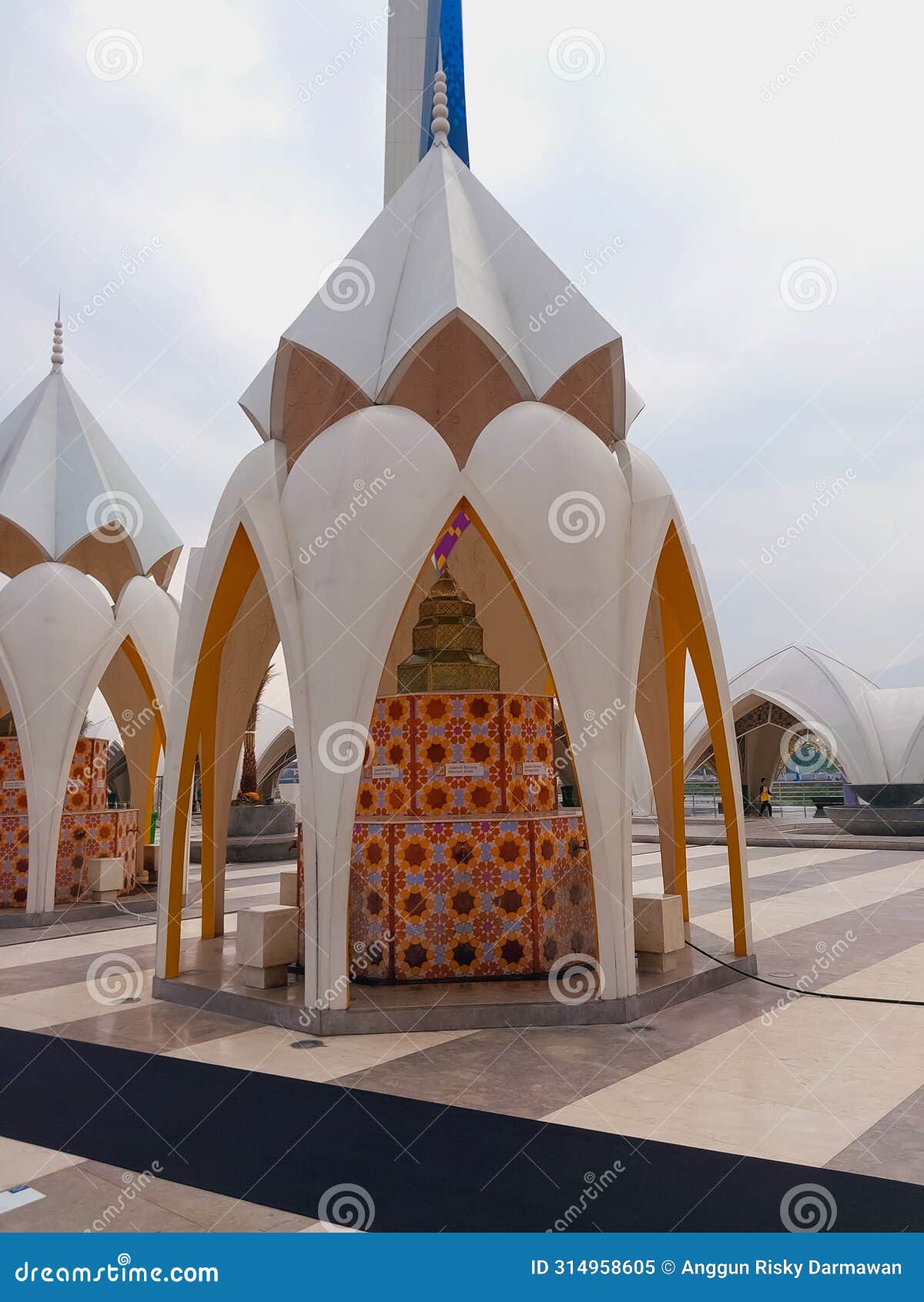 The Building for Ablution in Front of the Iconic and Unique Editorial ...