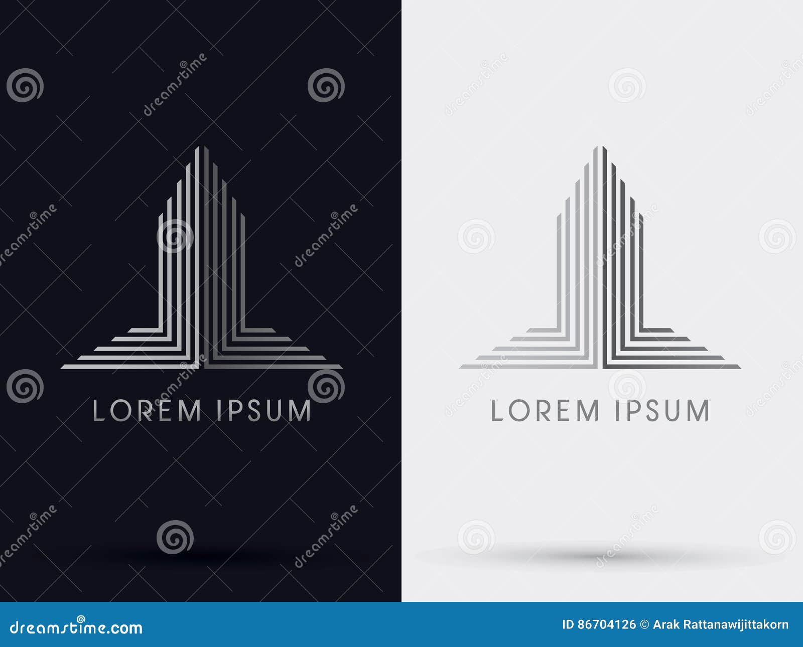 Building abstract tower stock vector. Illustration of graffiti - 86704126