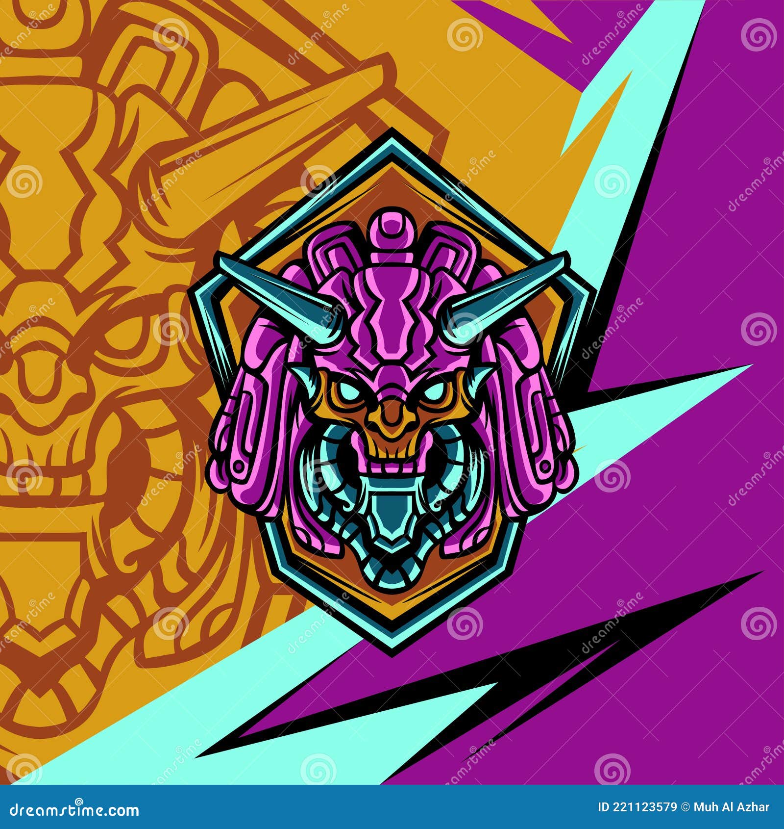 Building Alien Squad stock vector. Illustration of gaming - 221123579