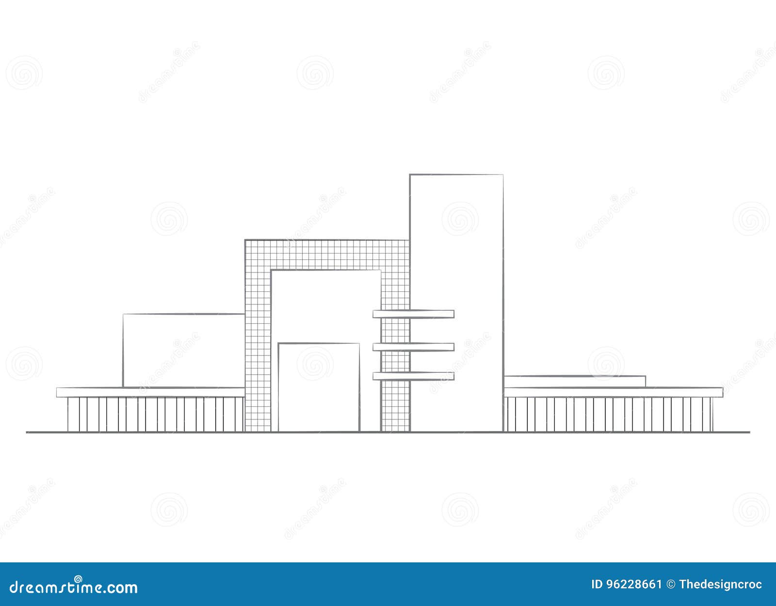 Commercial Building Sketches