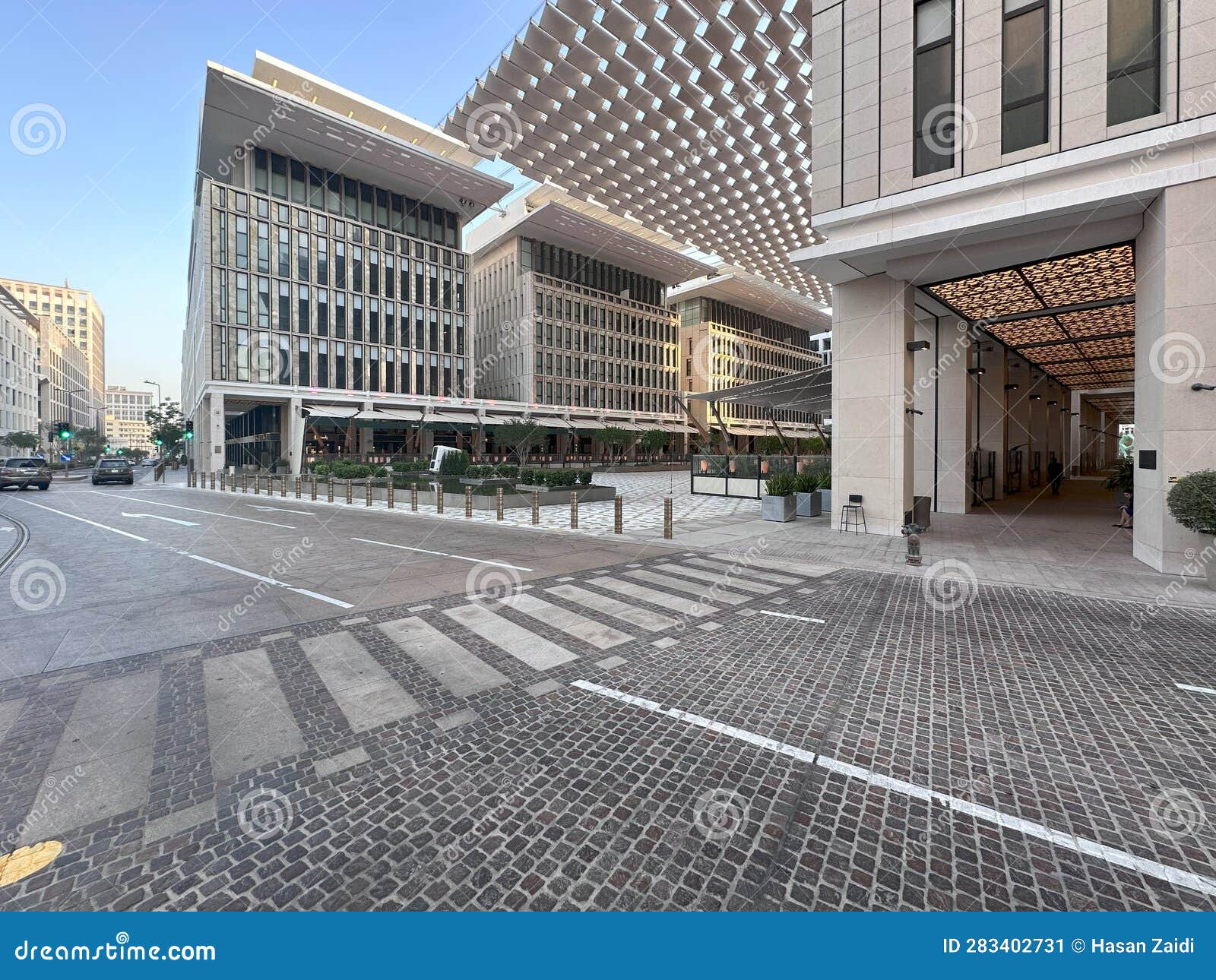 Building Architecture of Mushreib Downtown. MSHEIREB DOWNTOWN DOHA ...