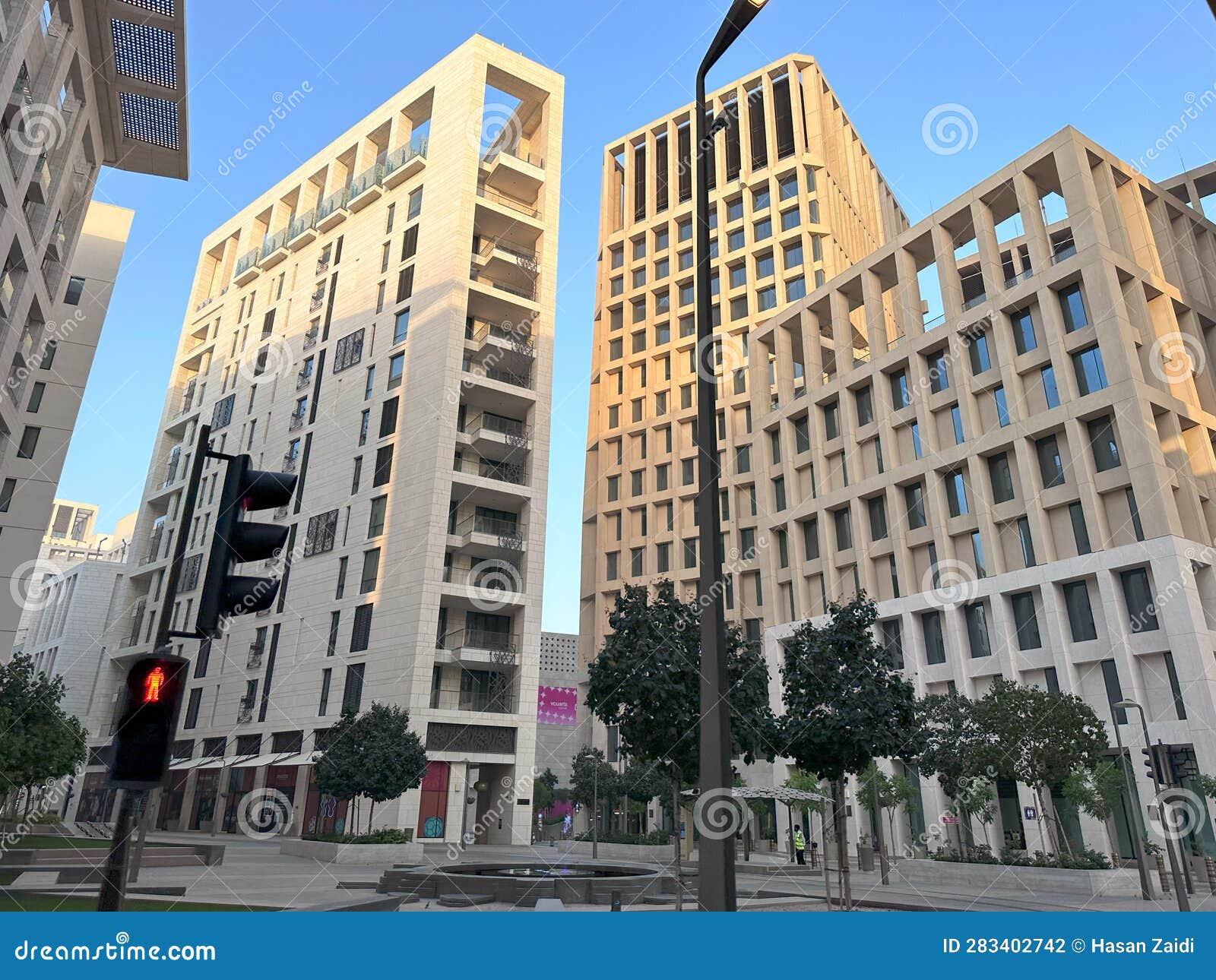 Building Architecture of Mushreib Downtown. MSHEIREB DOWNTOWN DOHA ...