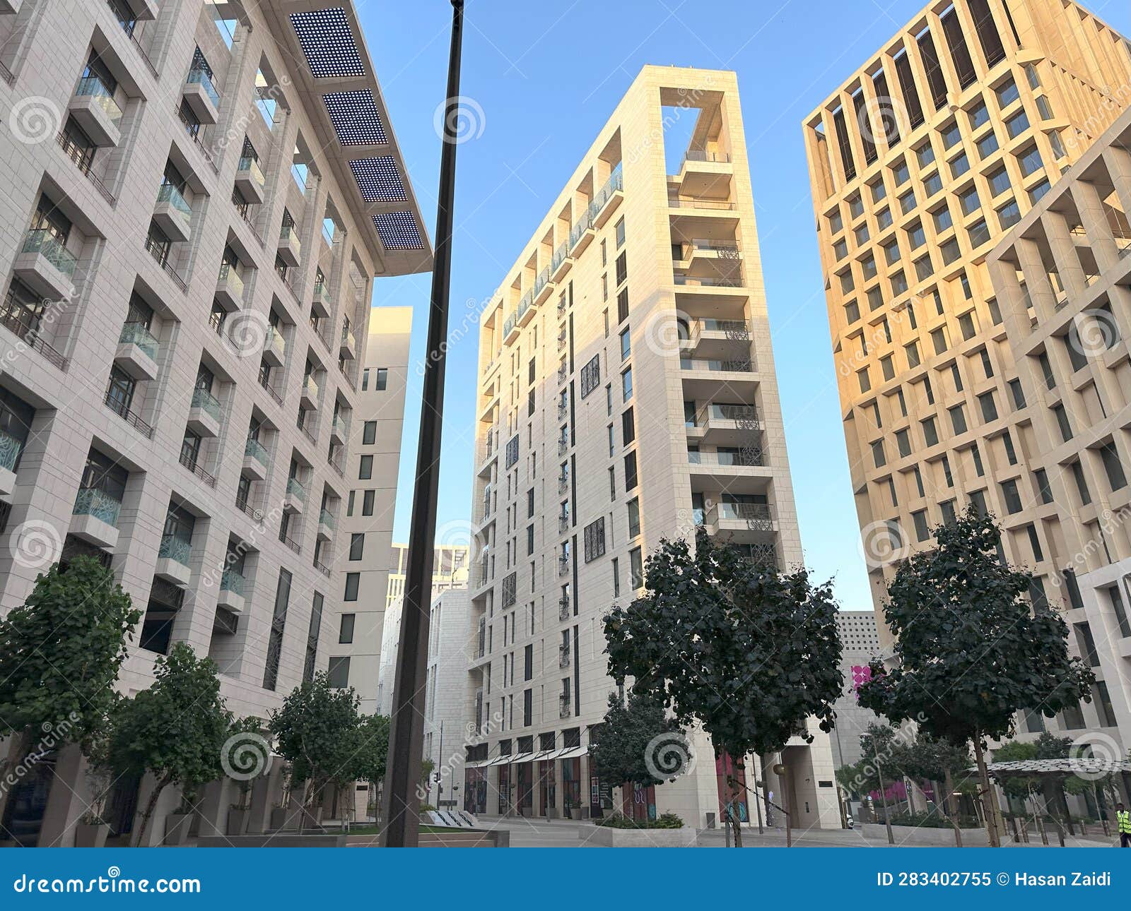 Building Architecture of Mushreib Downtown. MSHEIREB DOWNTOWN DOHA ...