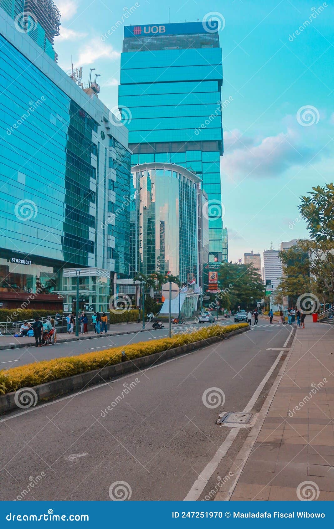 Building Area in Sudirman Jakarta Editorial Image - Image of ...
