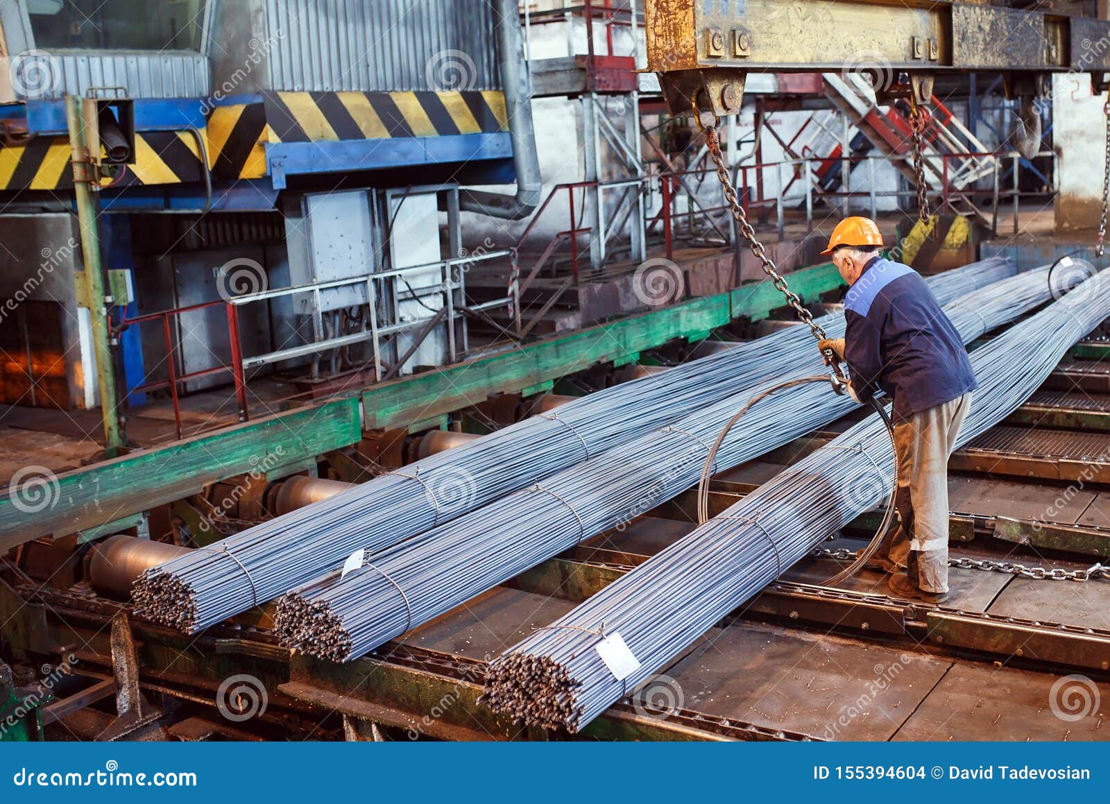 Building Armature are Located in the Warehouse of Metallurgical ...