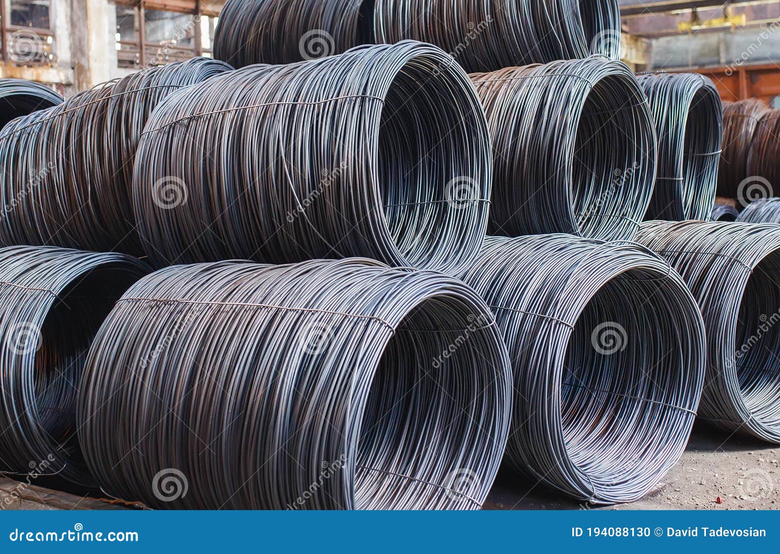 Building Armature are Located in the Warehouse of Metallurgical ...