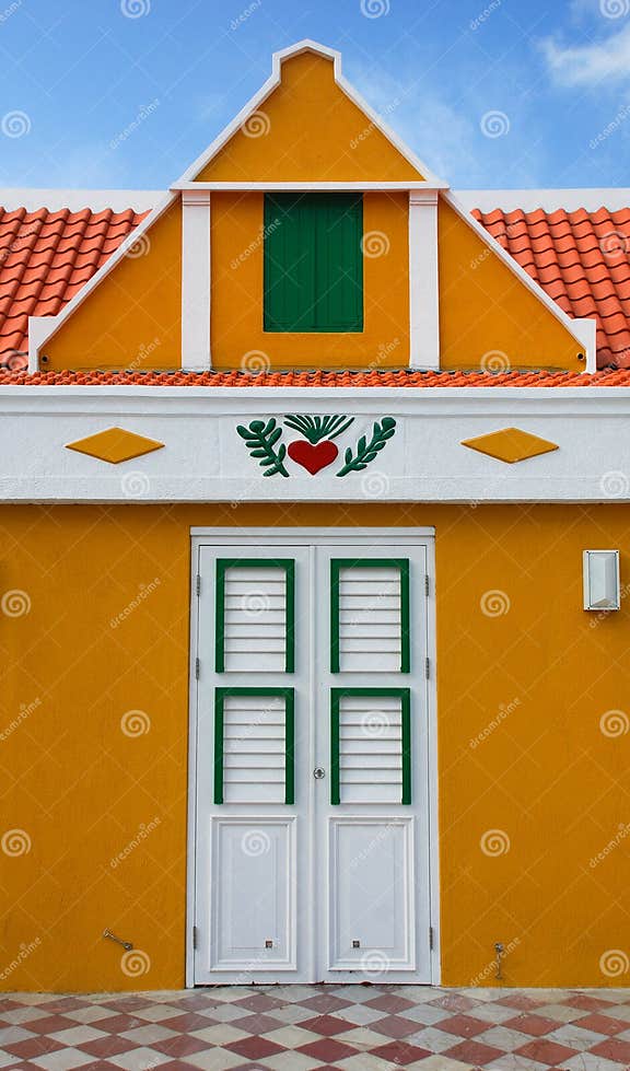Building in Aruba stock photo. Image of trim, floor, island - 27911006
