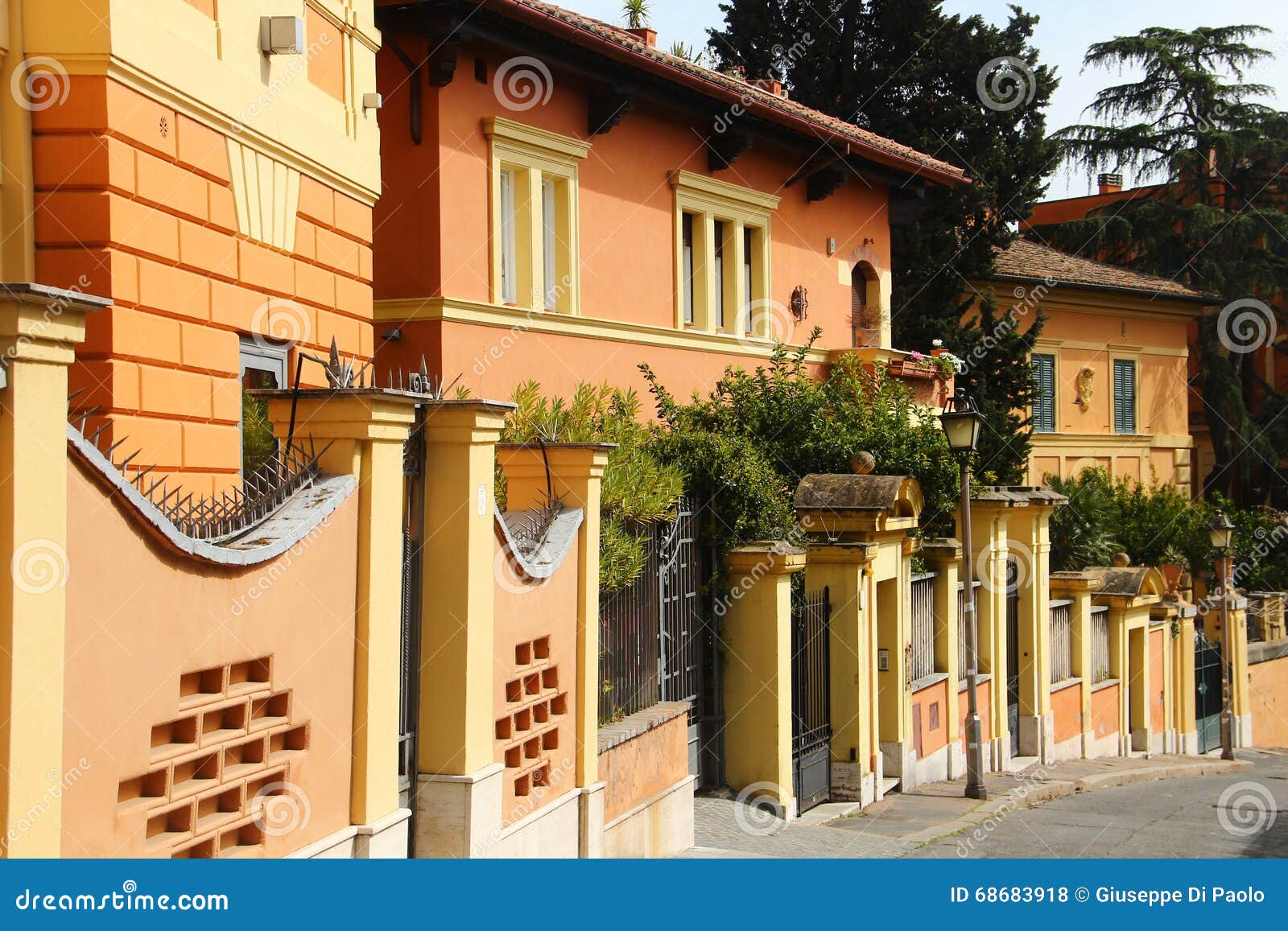Building on Aventine Hill in Rome Stock Photo - Image of hill, shows ...