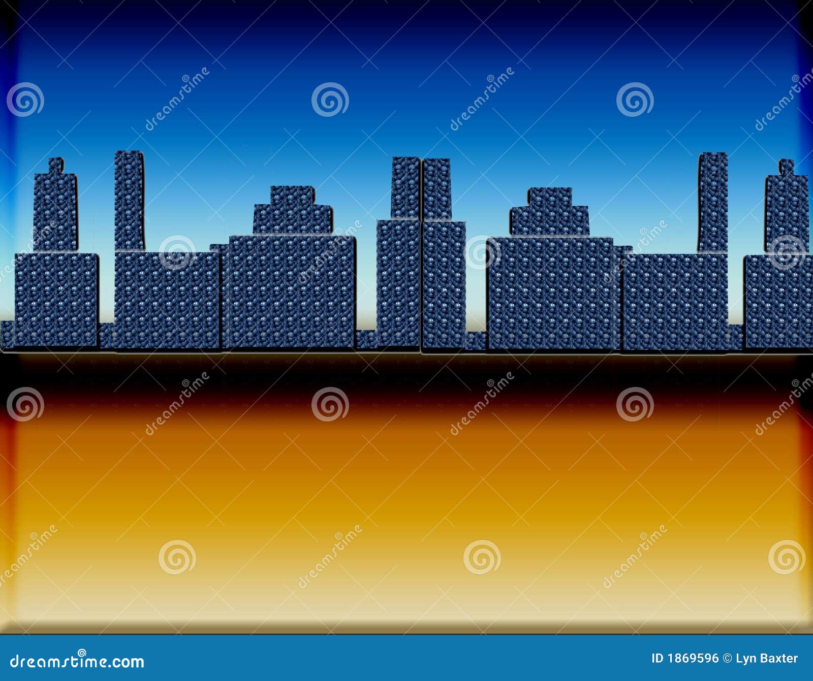 Building Background stock illustration. Illustration of silhouette ...