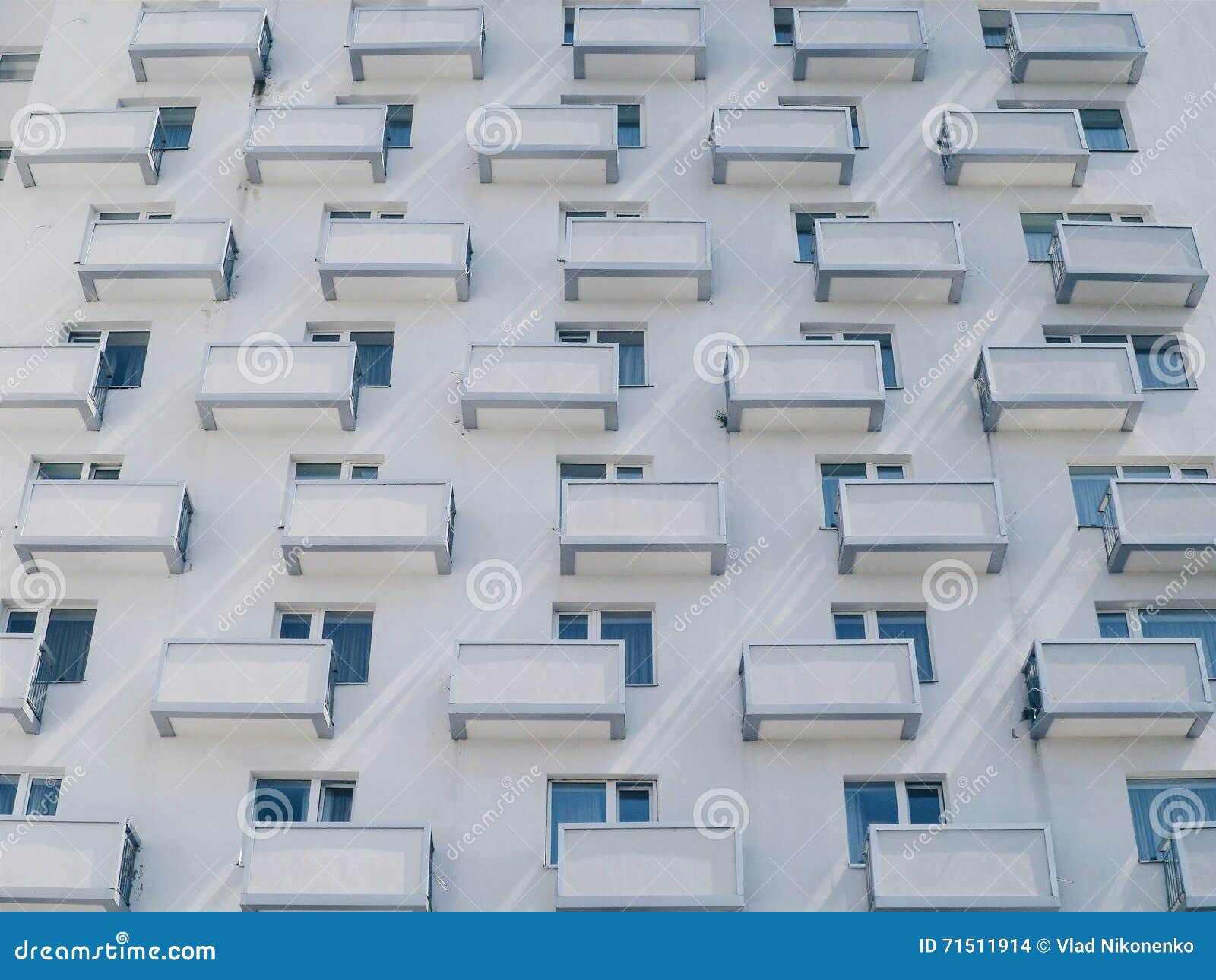 Building Balconies, Windows Stock Photo - Image of window, texture ...