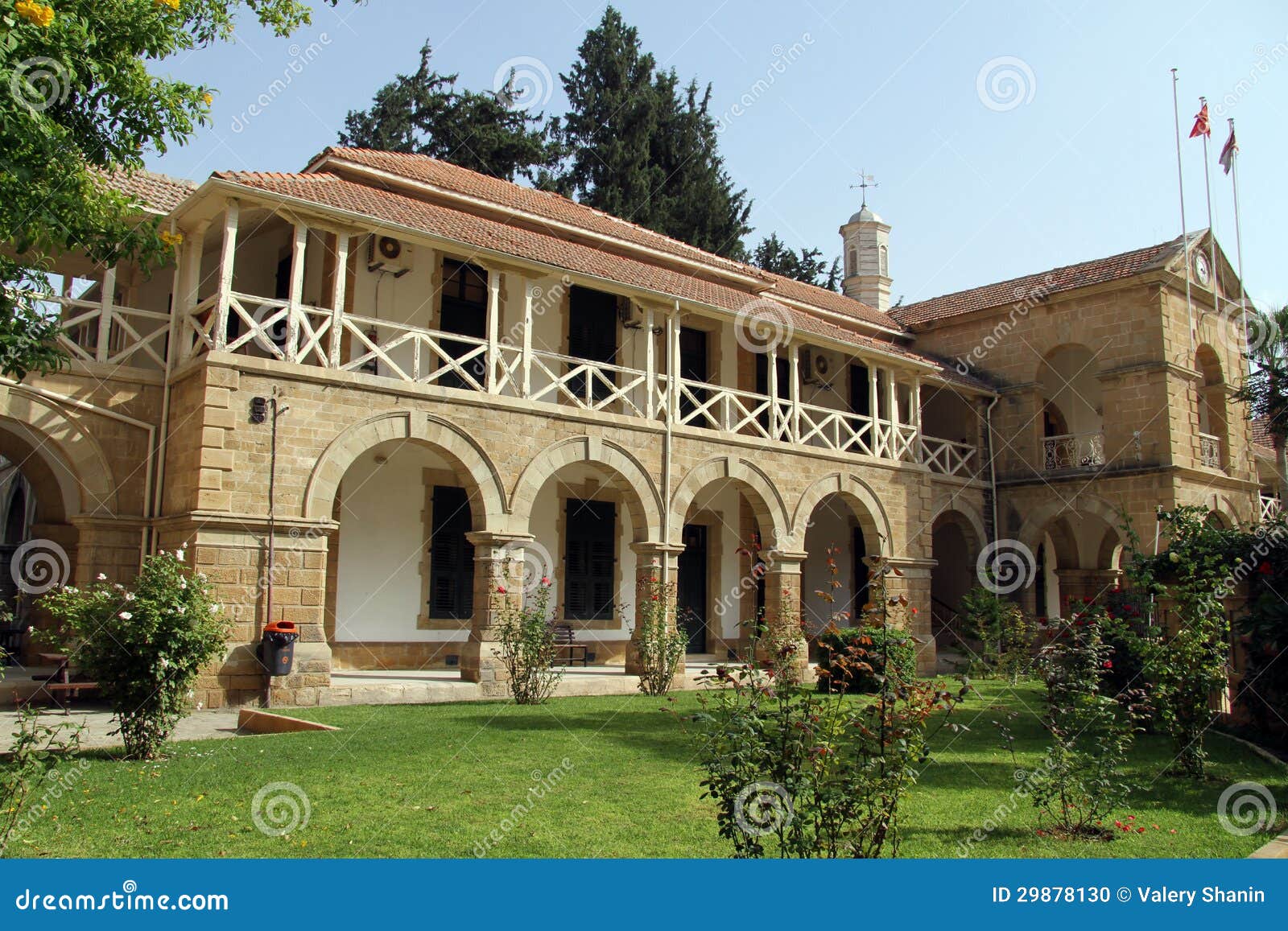 Building in Lefkosha stock photo. Image of lefkosha, balcony - 29878130