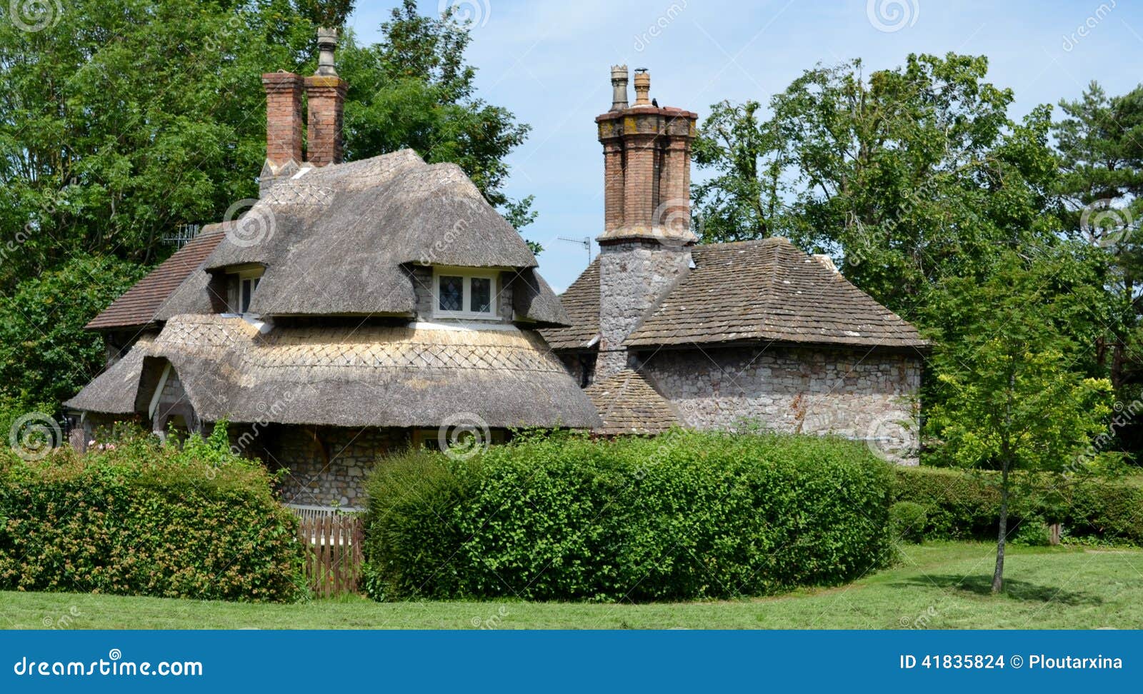 Building from Blaise Hamlet Stock Photo - Image of museum, kingdom ...