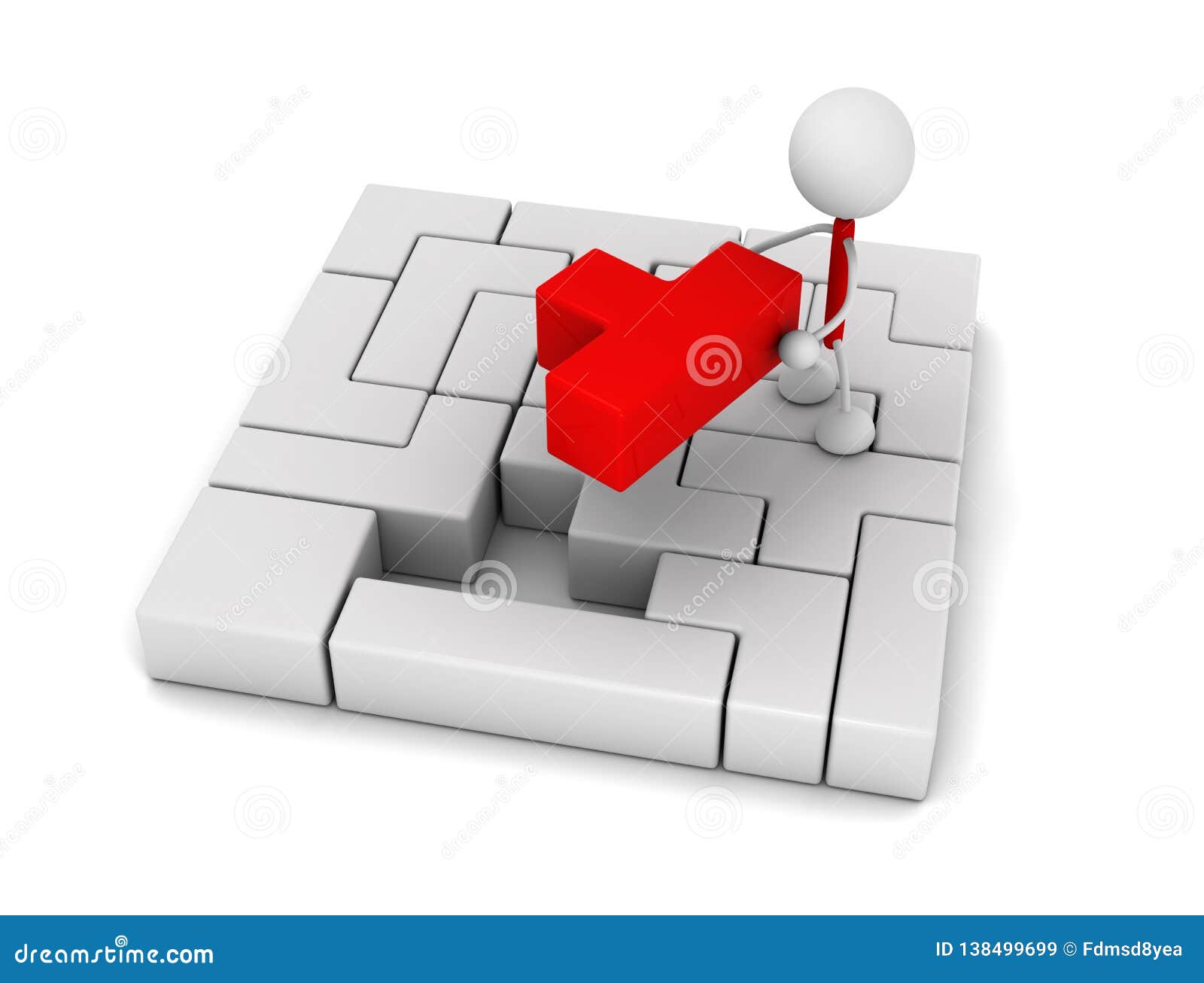Building Block Puzzle stock illustration. Illustration of graphics ...