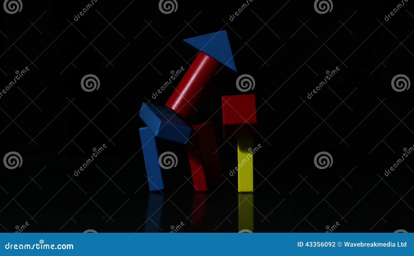 Building Block Tower Falling Over Stock Footage & Videos - 6 Stock Videos