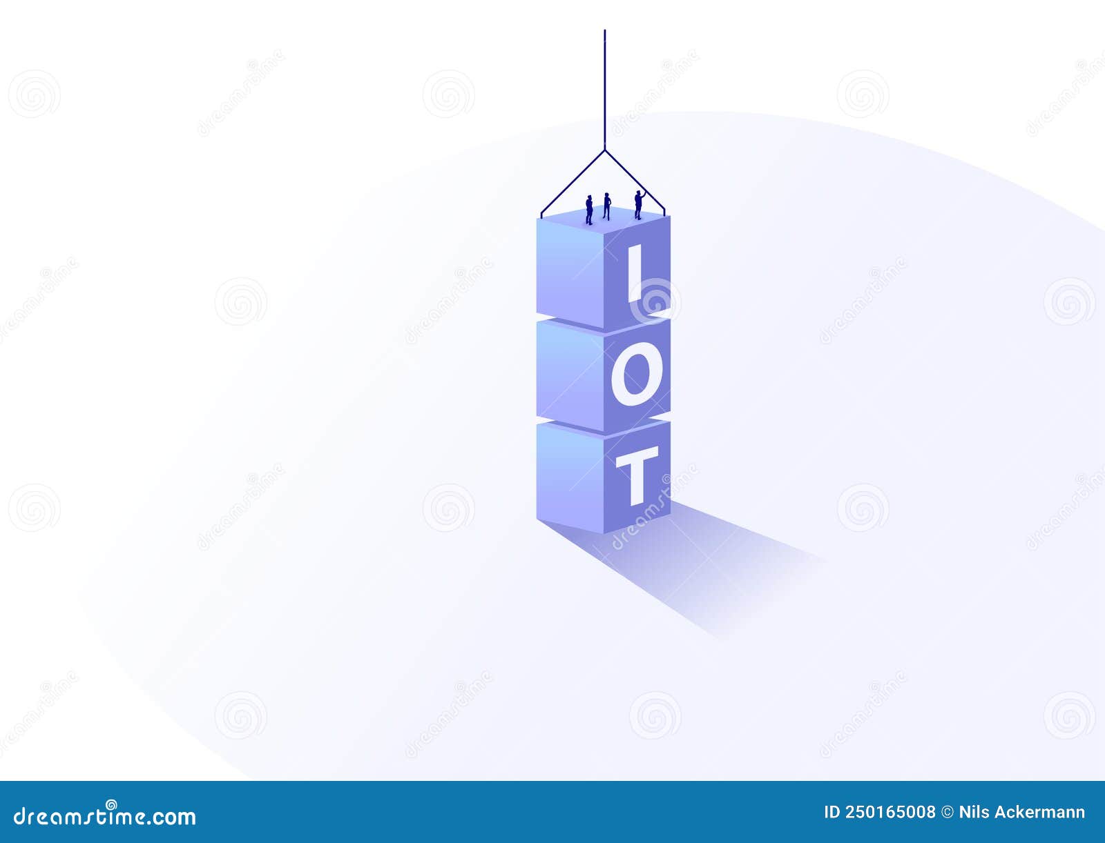 IOT Internet of Things Software Development Concept. Vector ...