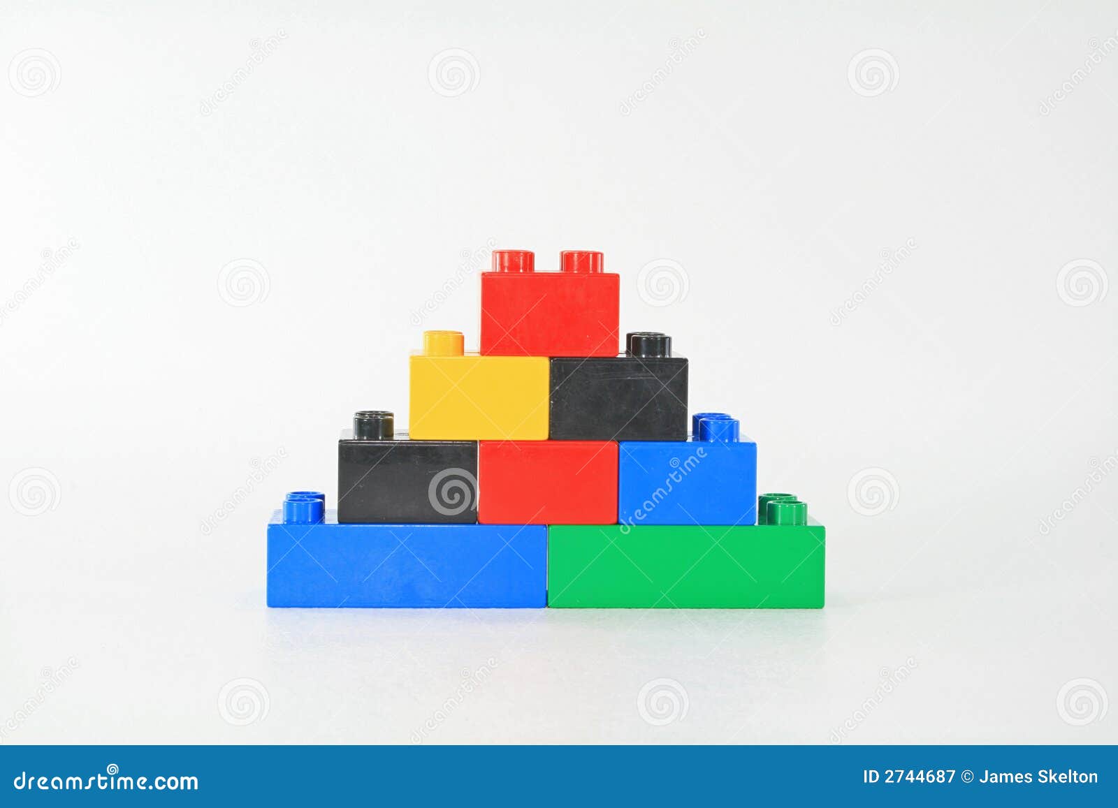 Building blocks stock image. Image of blocks, color, plastic - 2744687
