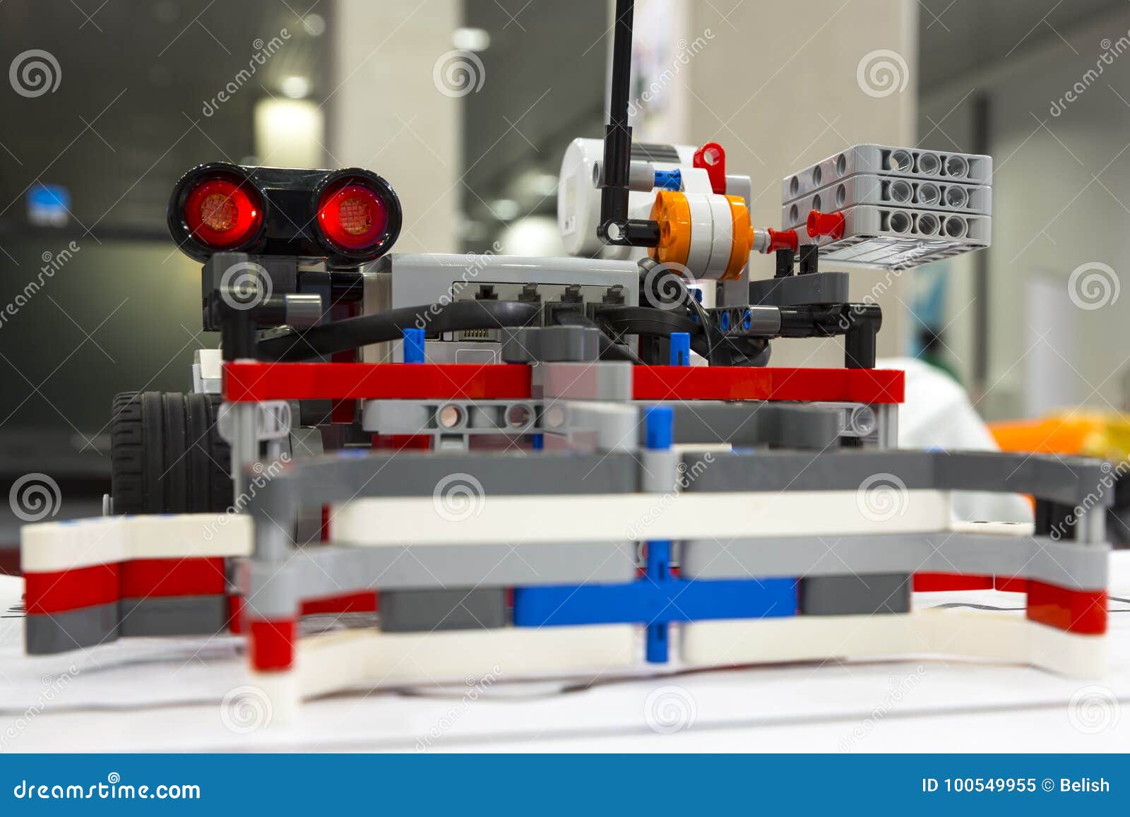 Building Blocks Remote Control Robot Stock Image - Image of ...