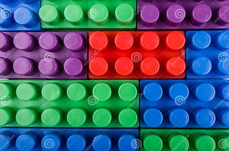 Building Blocks Wallpaper on a White Background Stock Image - Image of ...