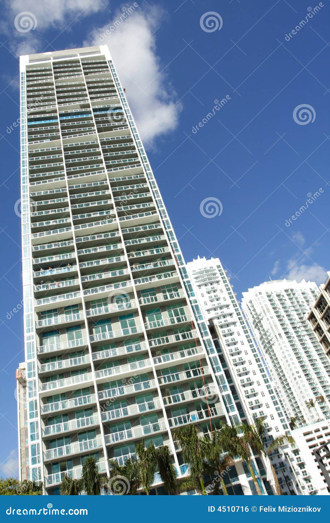 Building on Blue Sky stock photo. Image of water, design - 4510716