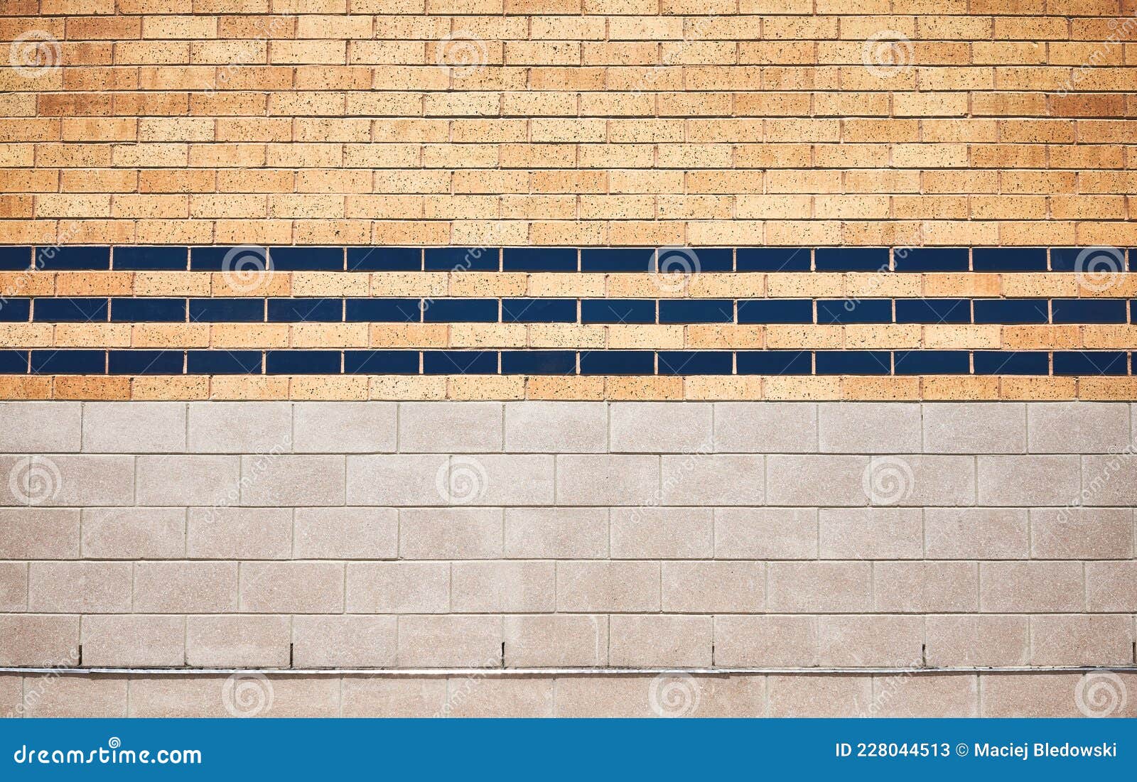 Building Brick and Tile Wall Background Stock Image - Image of ...