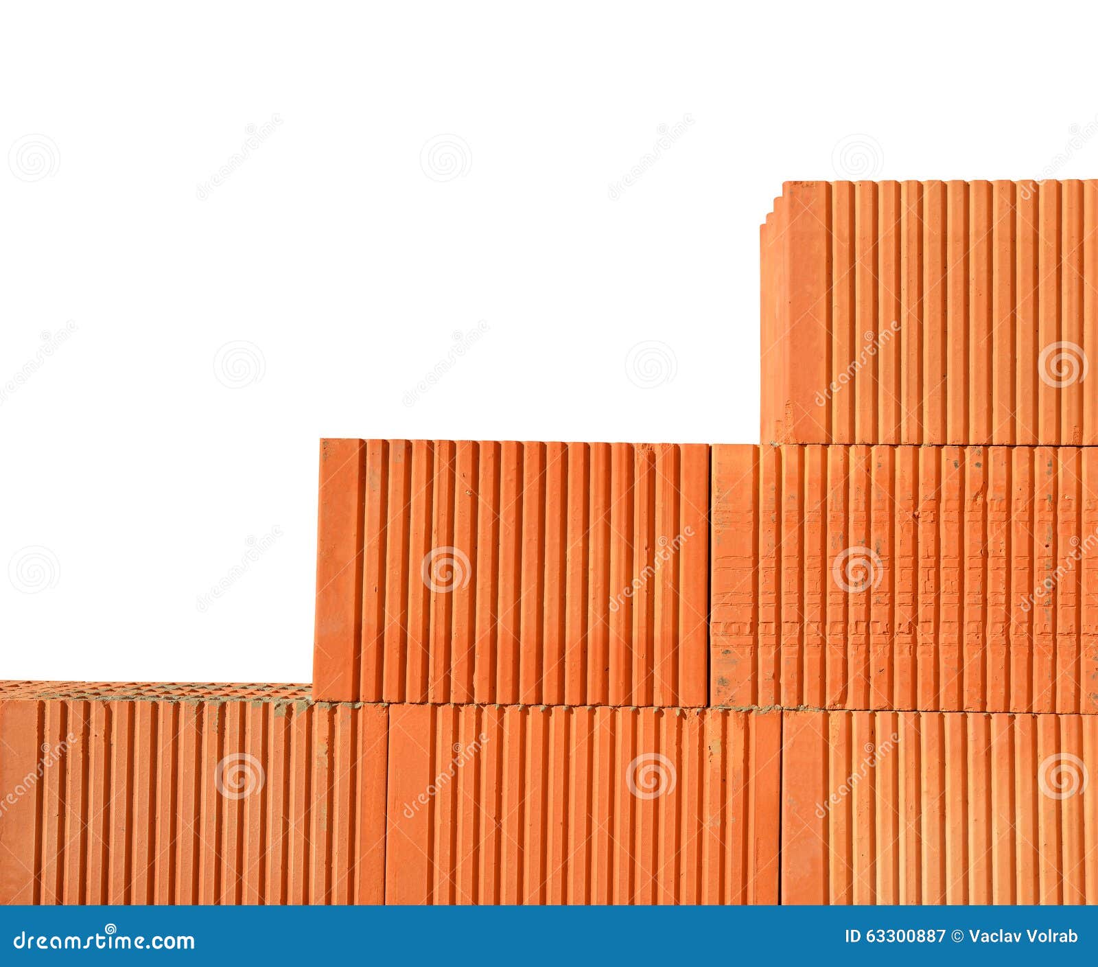 Building a brick wall. stock image. Image of builders - 63300887