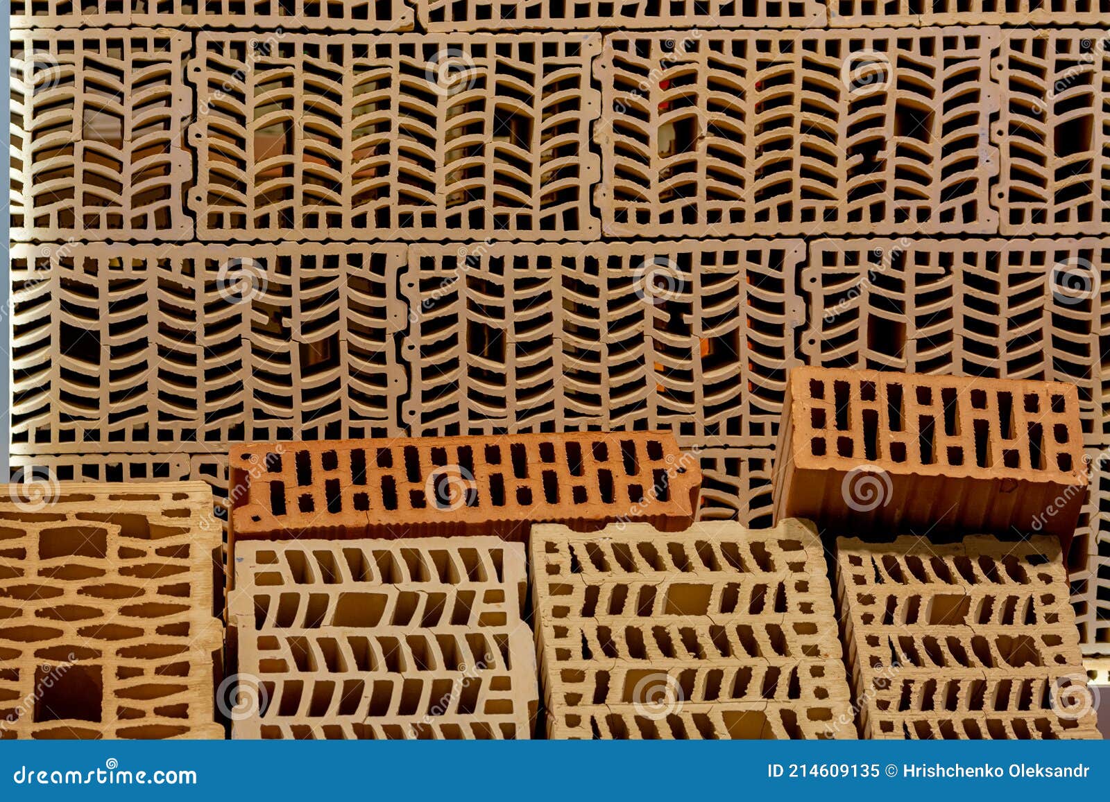 Building Bricks with Voids Inside Stock Image - Image of design ...