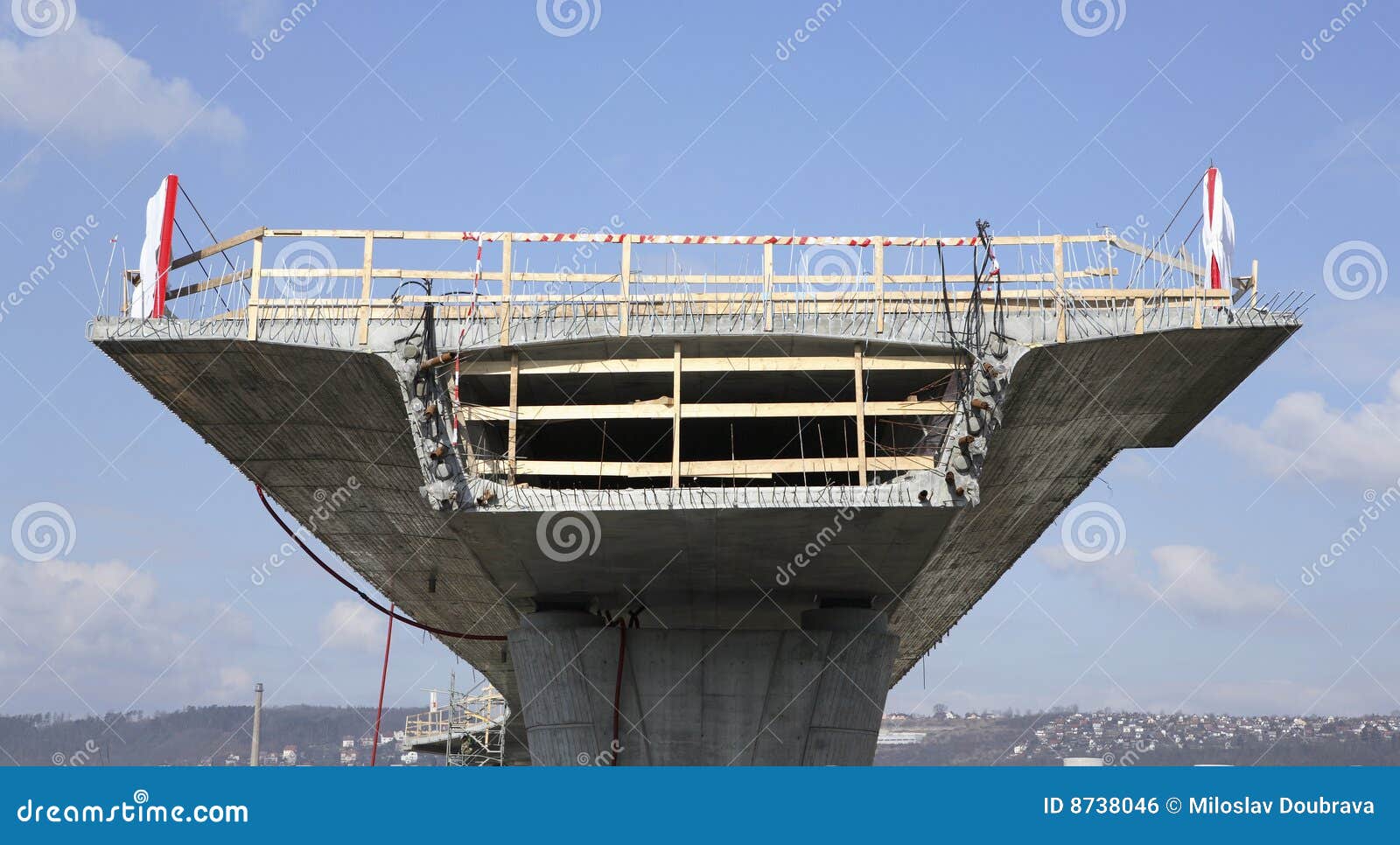 Building a bridge stock photo. Image of strength, frame - 8738046