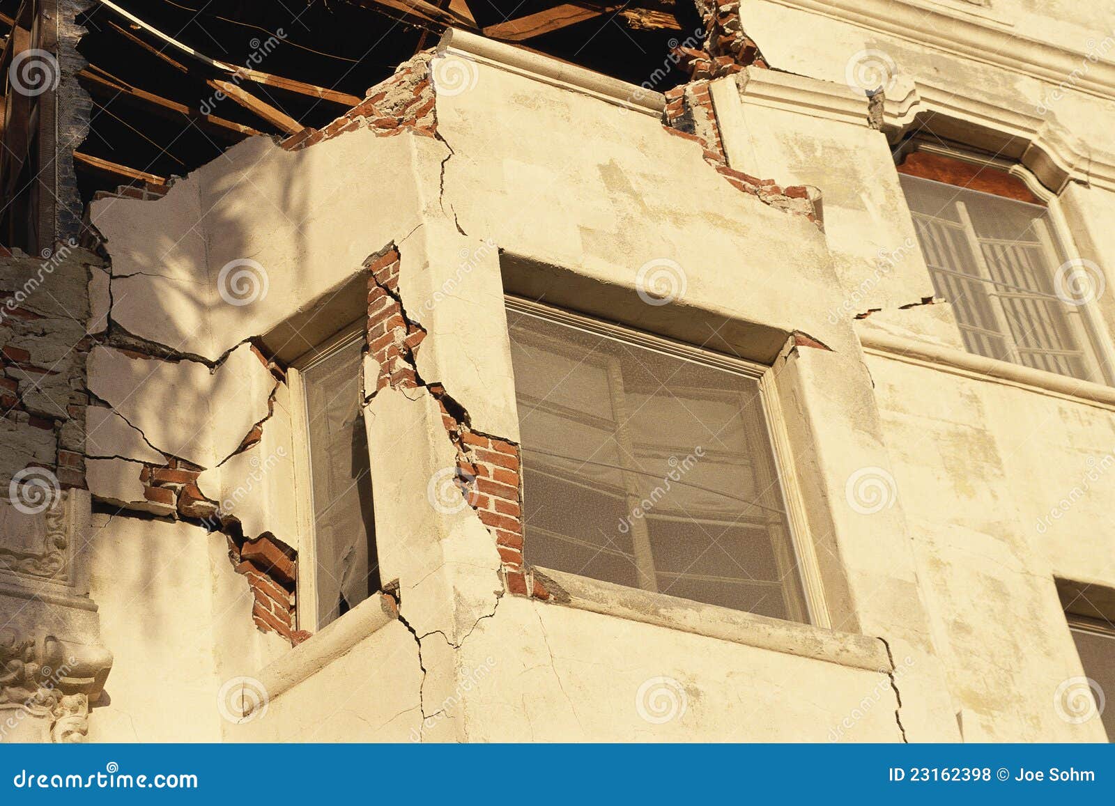 Building with broken walls stock photo. Image of photograph - 23162398