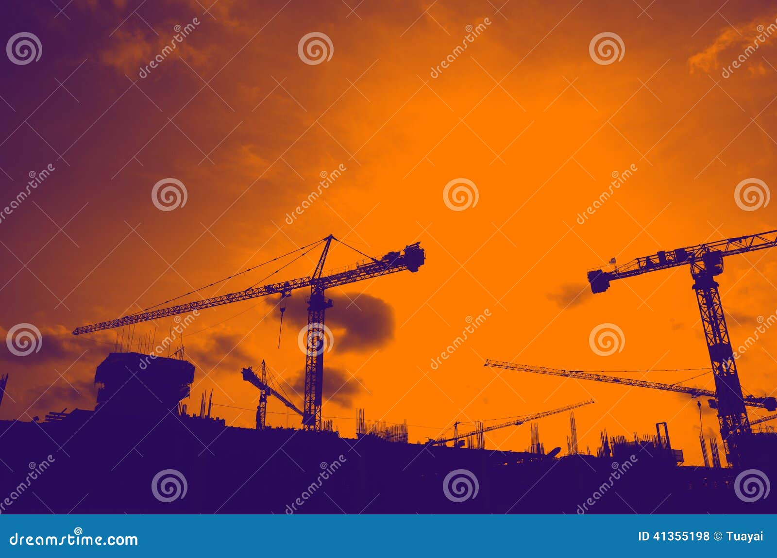 Multitasking Construction Worker Ready For Construction Works Stock ...