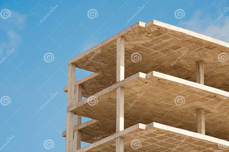 Building carcass stock image. Image of massive, modern - 20685771