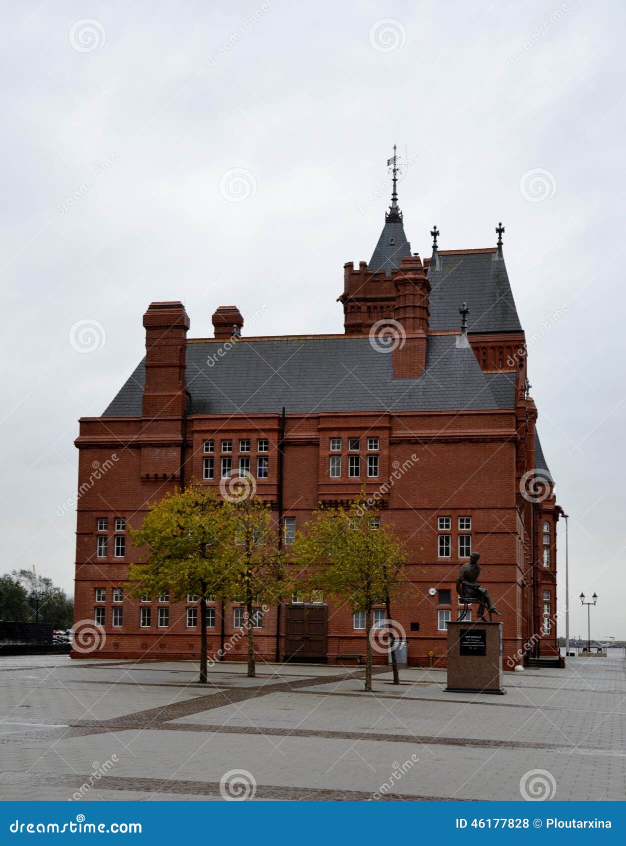 Building from Cardiff bay stock photo. Image of building - 46177828