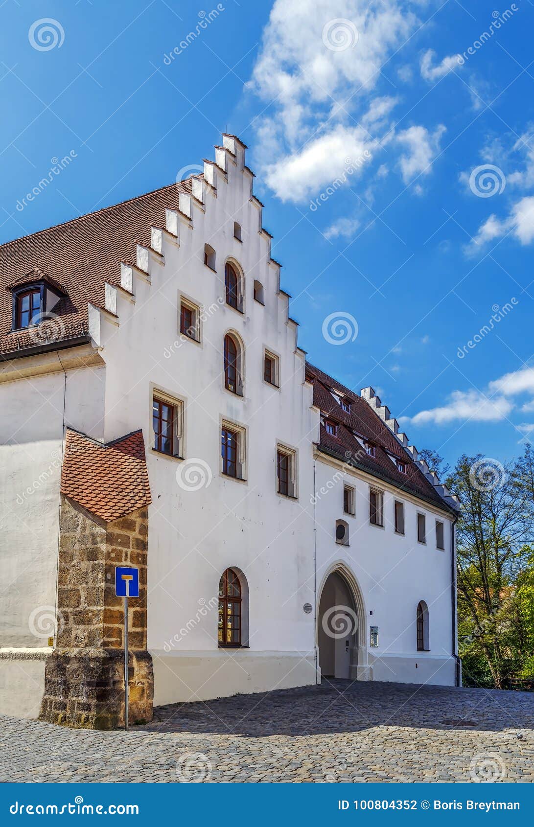 Castle in Amberg, Germany stock photo. Image of amberg - 100804352
