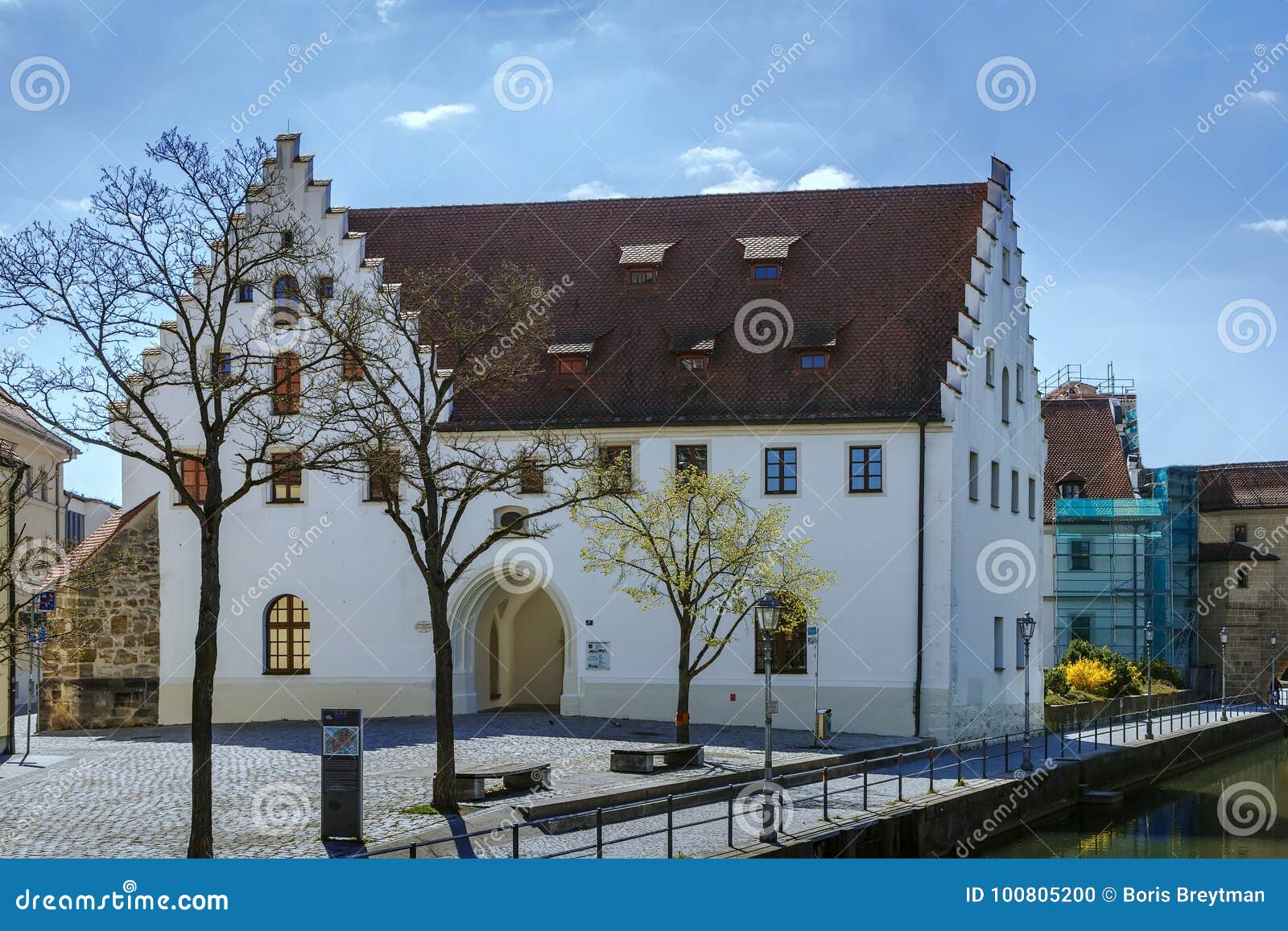Castle in Amberg, Germany stock photo. Image of history - 100805200