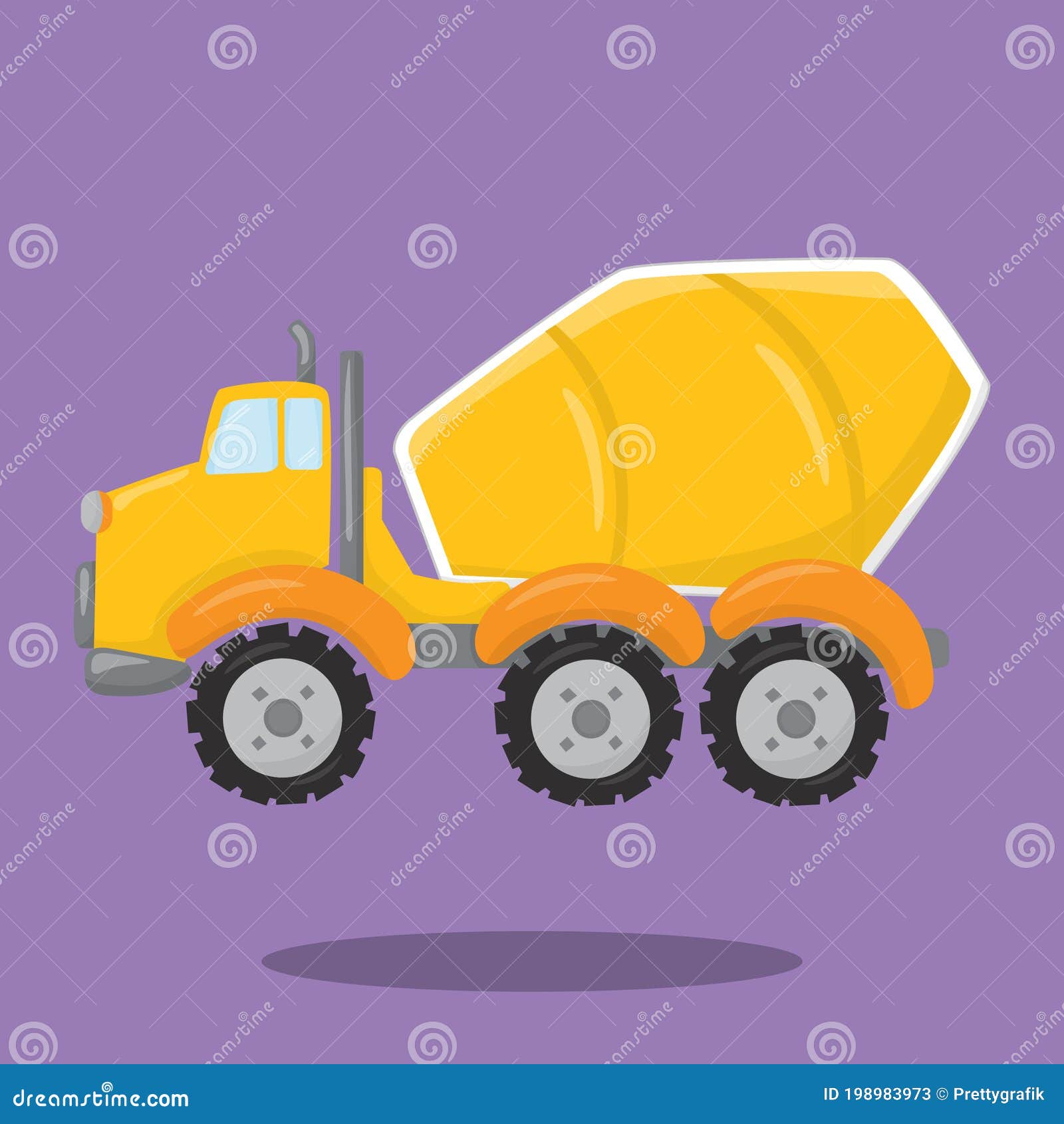 Building Cement Architecture Background Royalty-Free Cartoon ...